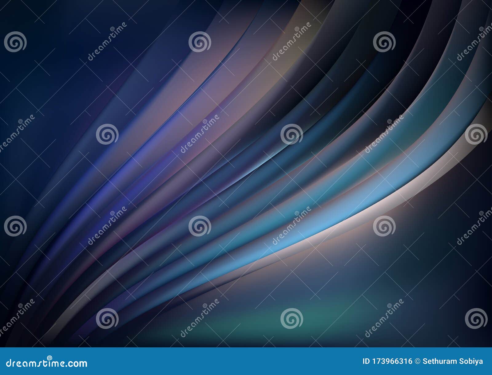 Blue Electric Blue Template Background Vector Illustration Design Stock ...