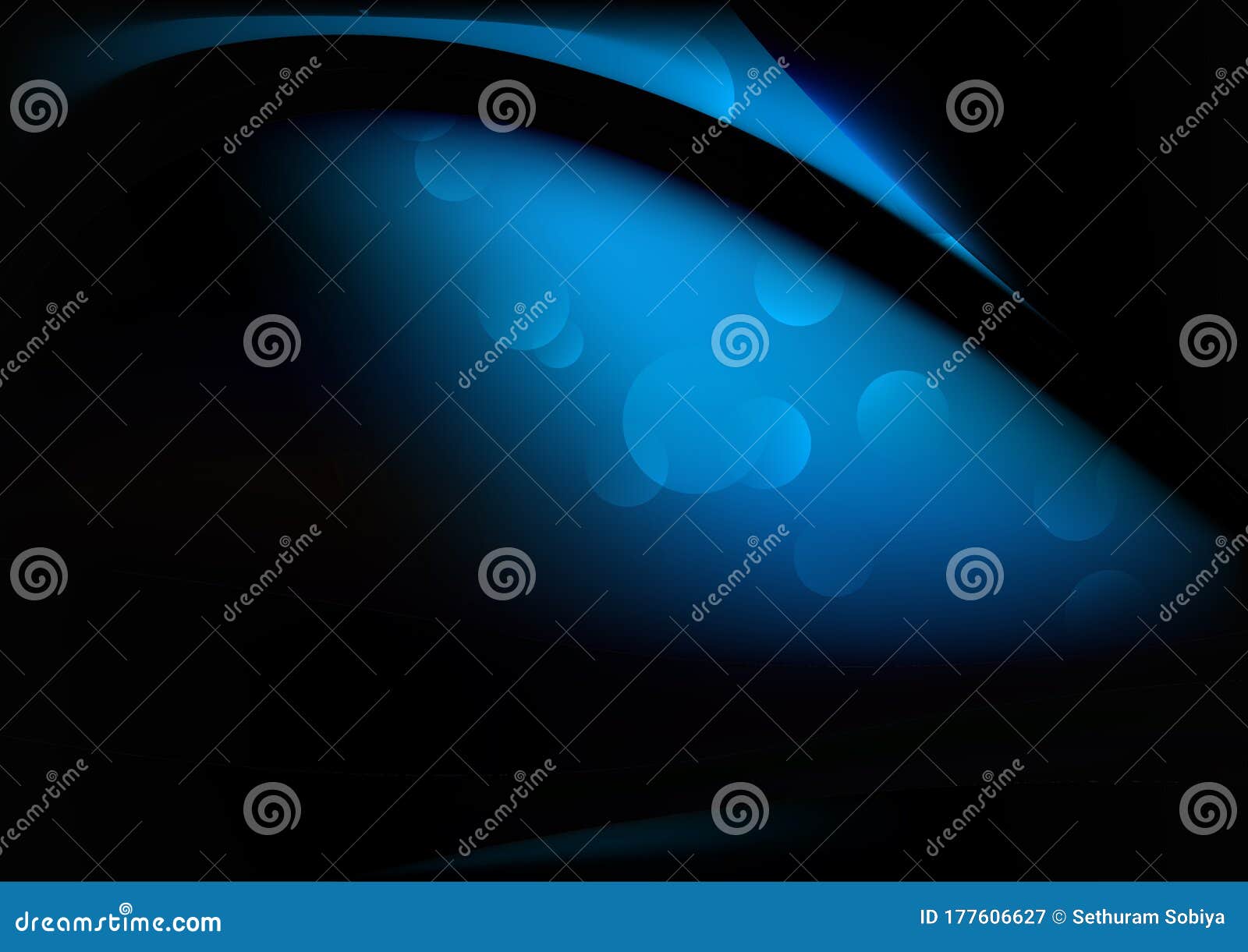 Blue Electric Blue Element Background Vector Illustration Design Stock ...