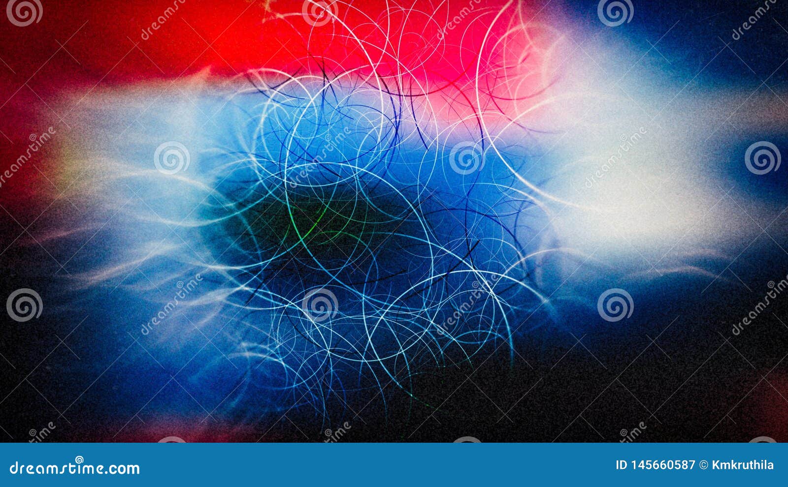 Blue Electric Light Beautiful Elegant Illustration Graphic Art Design ...