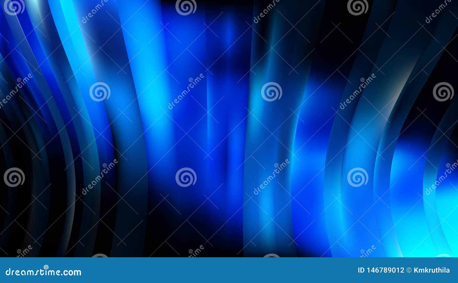 Blue Electric Light Background Beautiful Elegant Illustration Graphic ...
