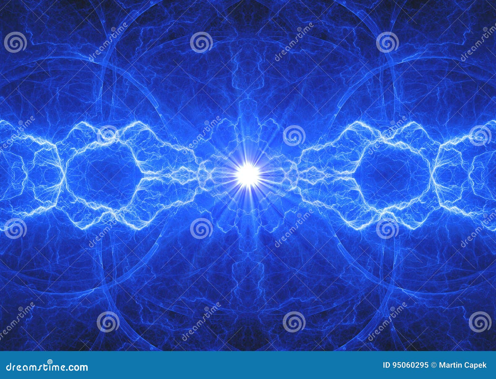 Blue electrical background stock illustration. Illustration of flare ...