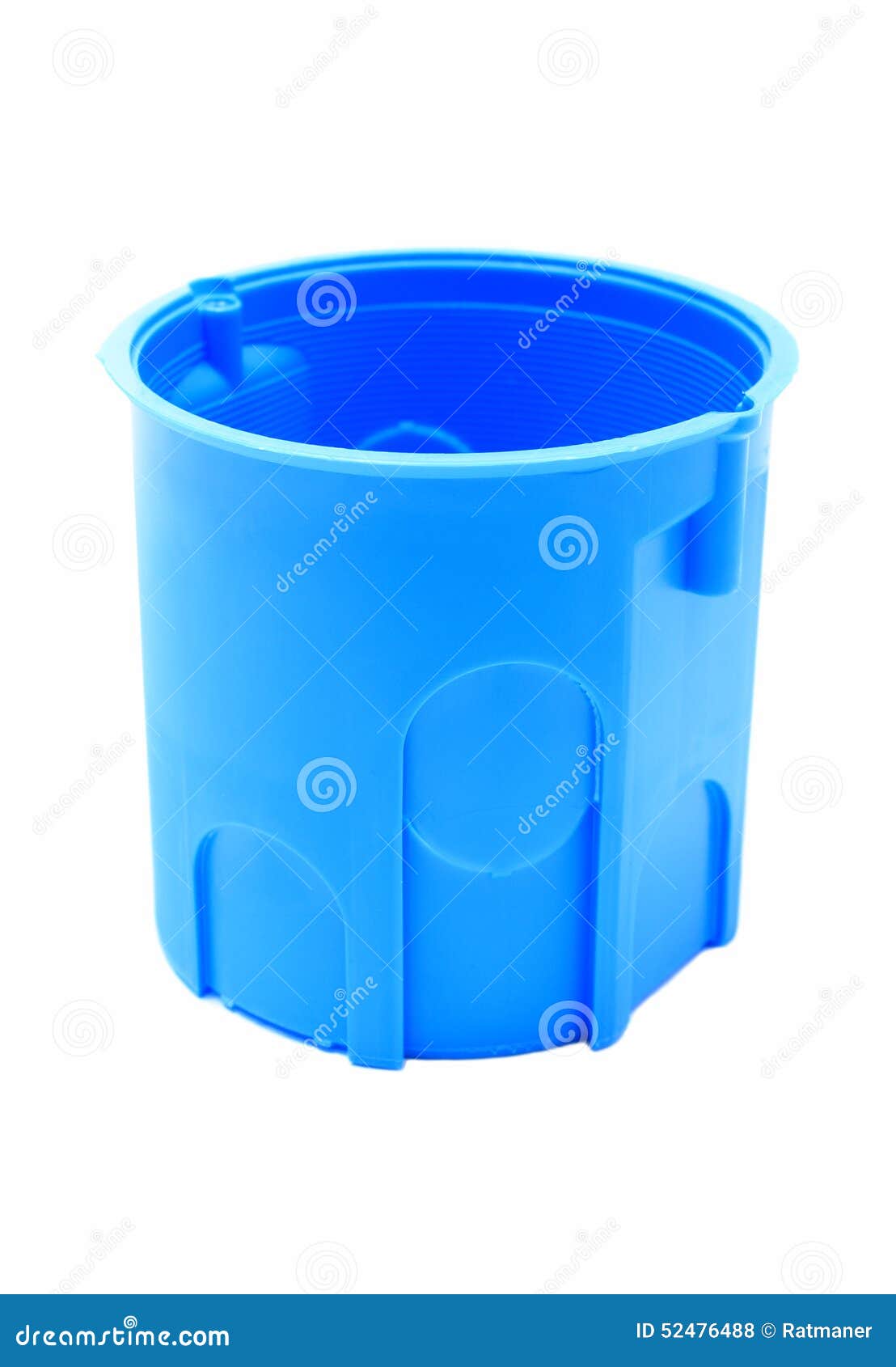 Blue Electrical Box on White Background Stock Photo - Image of white ...