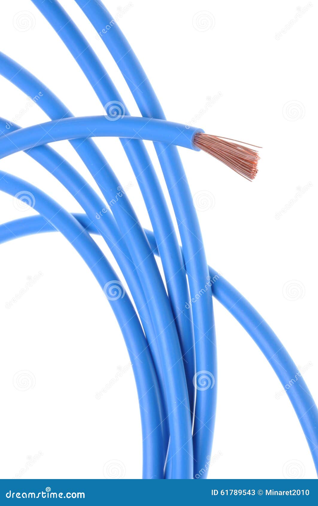 Blue Electrical Locomotive With A Oil Tank Railway Wagons Driing At A ...