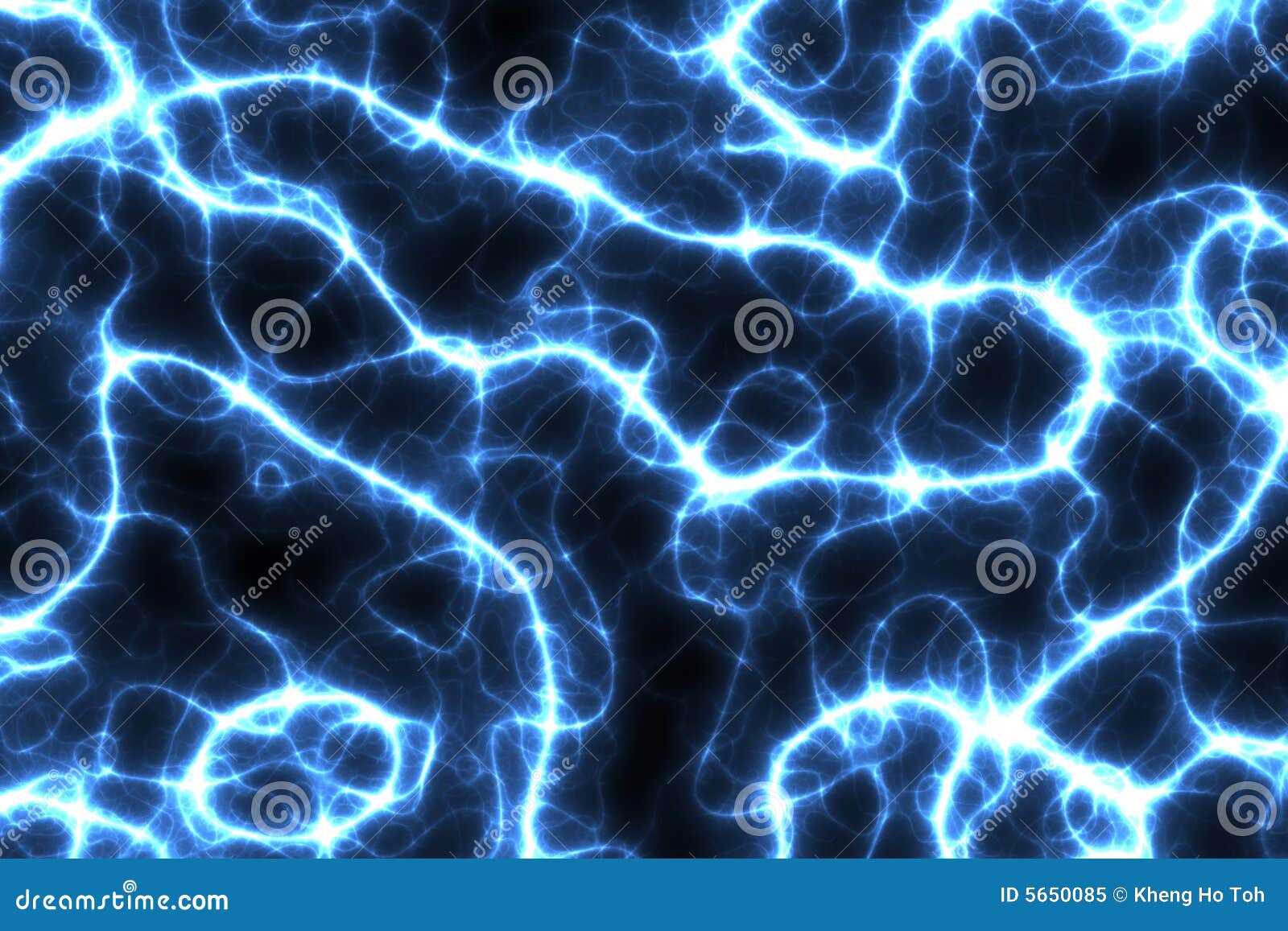 Blue Electrical Lightning Background Royalty-Free Stock Photo ...