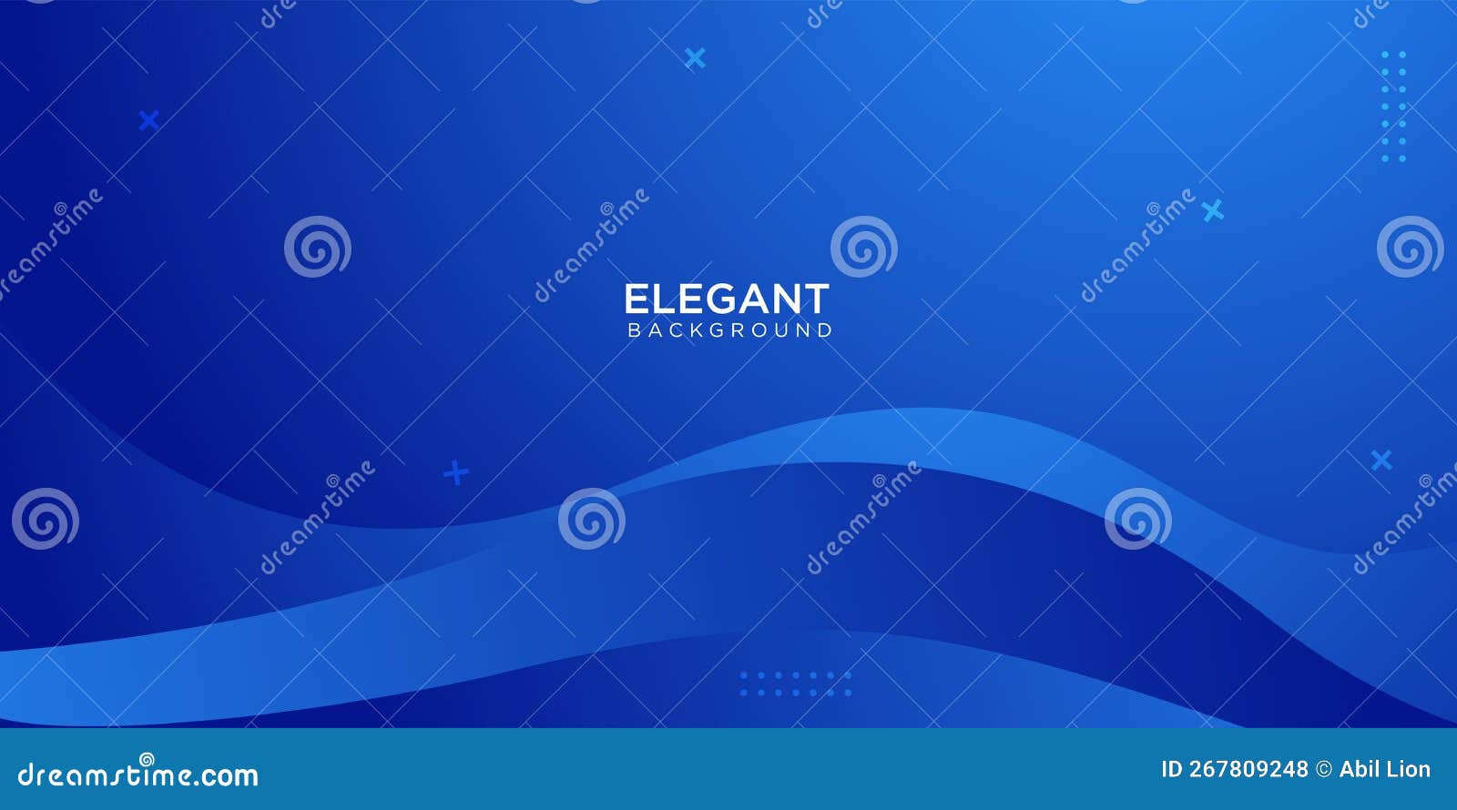 Blue Elegant Background Vector Illustration Stock Vector - Illustration ...