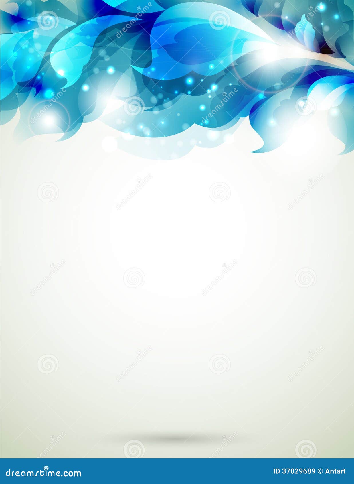 Blue elements stock vector. Illustration of dynamic, banner - 37029689