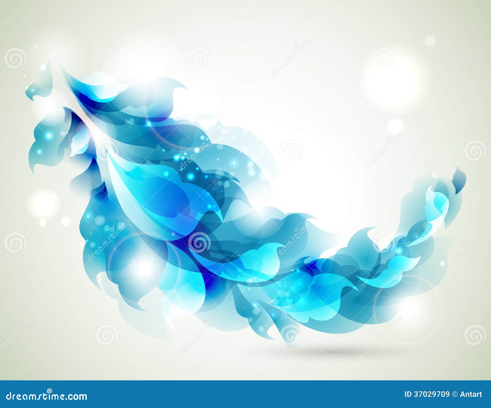 Blue elements stock vector. Illustration of banner, frame - 37029709