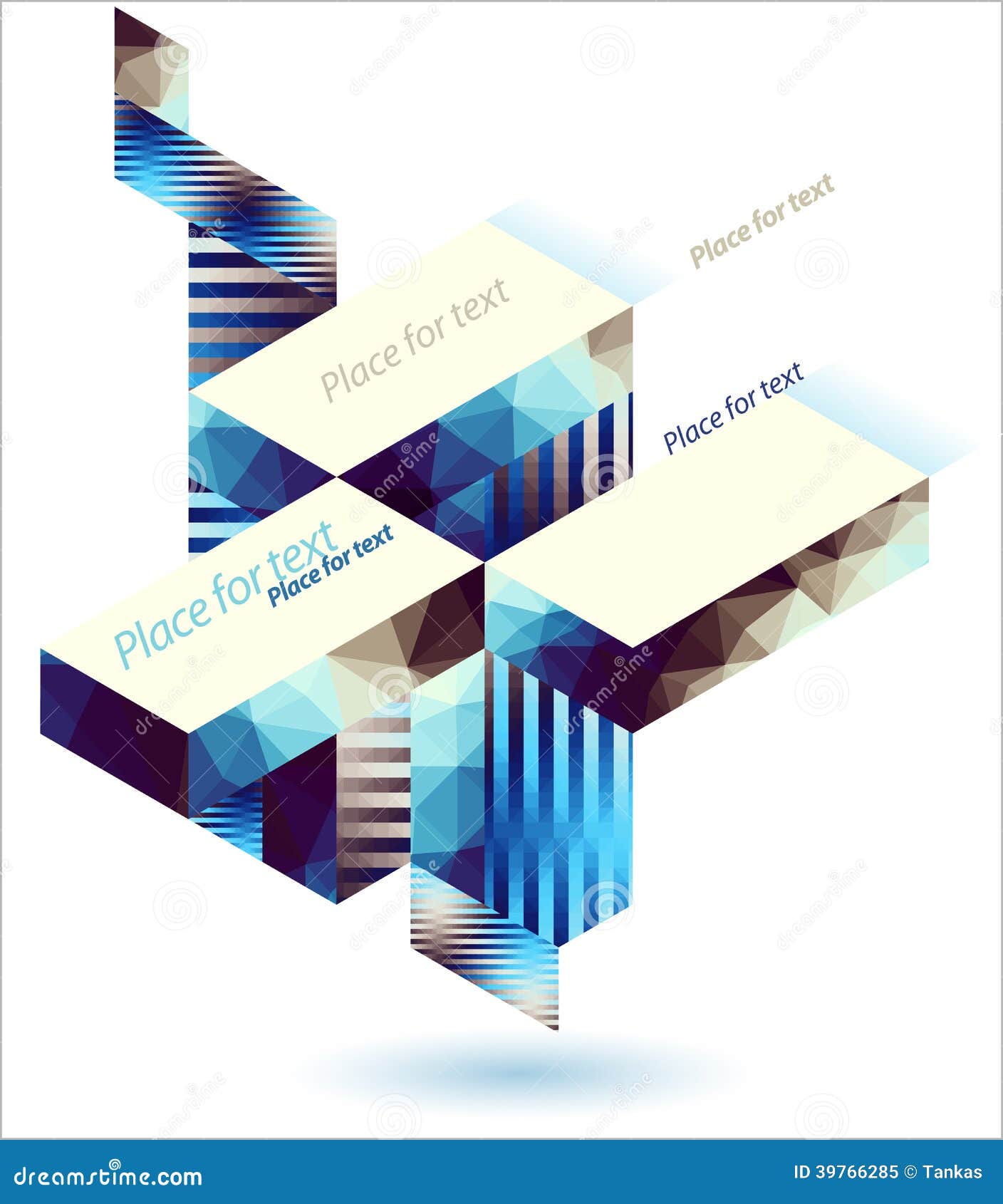 Blue elements stock vector. Illustration of visual, blue - 39766285