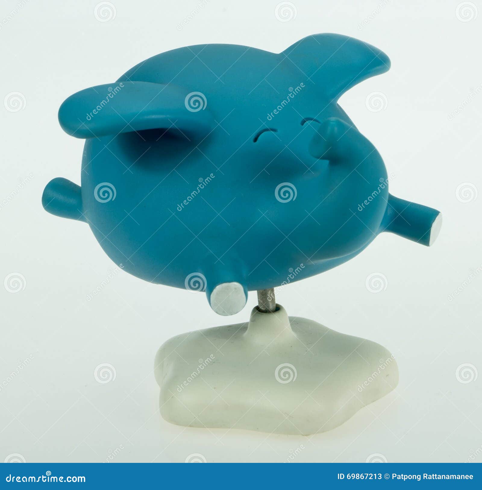 Blue Elephant , Flying Elephant Musice Box Stock Image - Image of silk ...