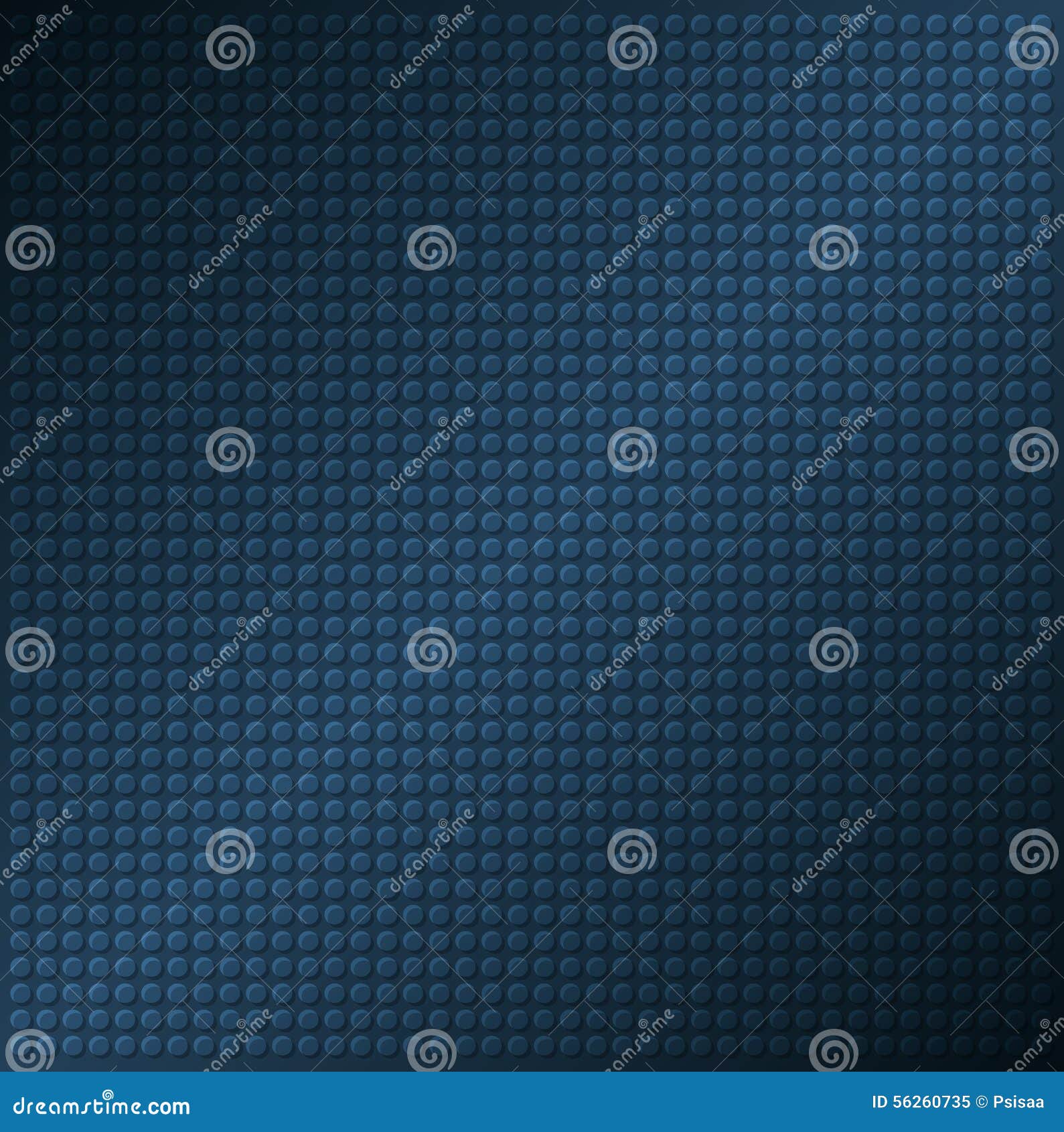 Blue Embossing Metallic Circle Background Stock Illustration ...