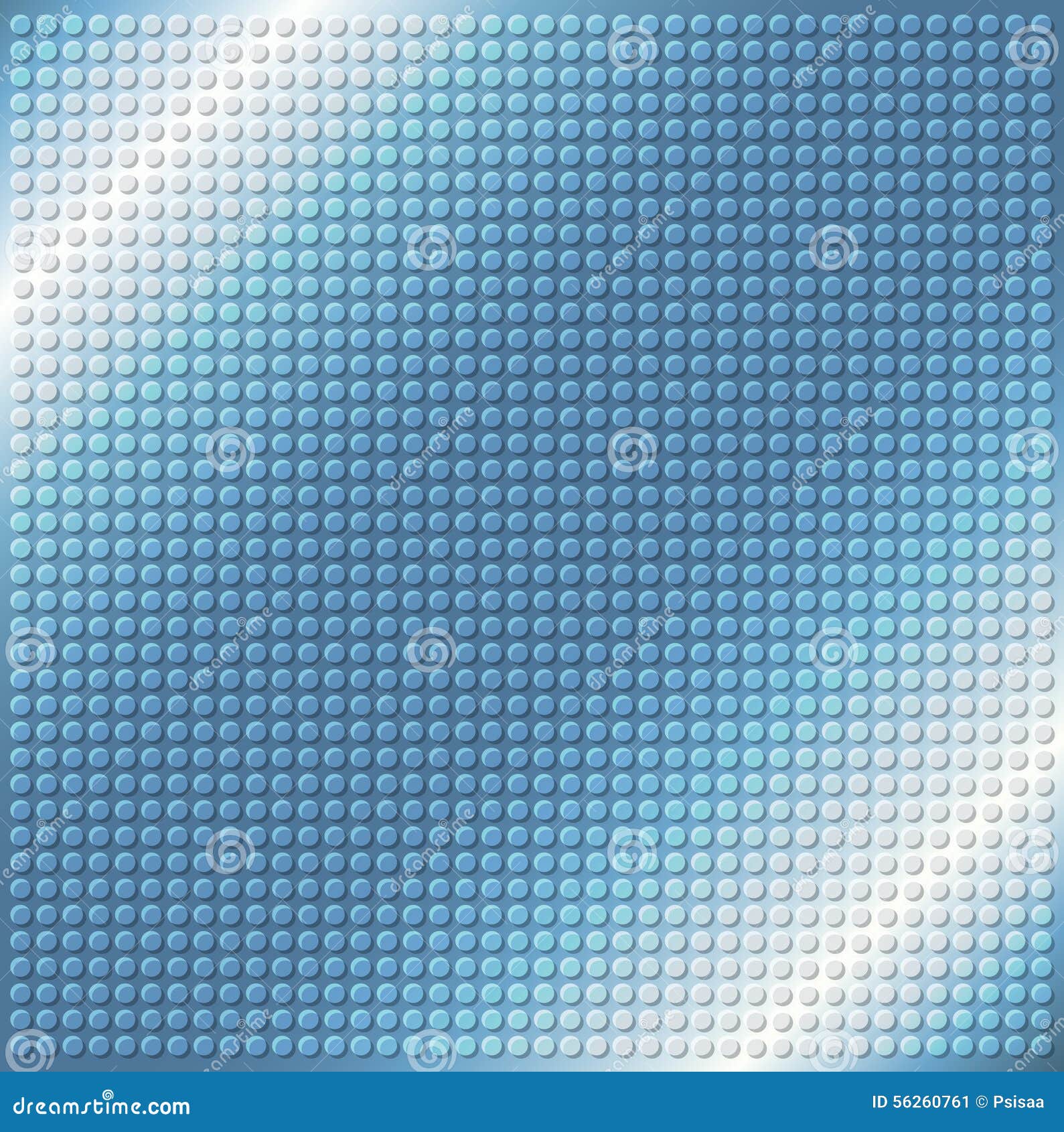 Blue Embossing Metallic Circle Background Stock Illustration ...