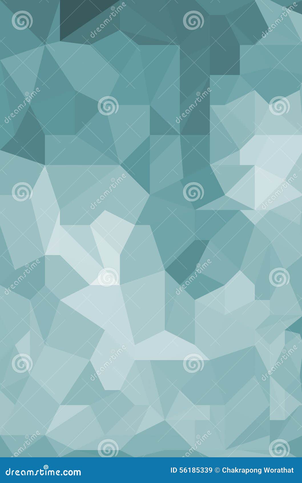 Blue Emerald Abstract Geometrix Background Pattern. Stock Illustration ...