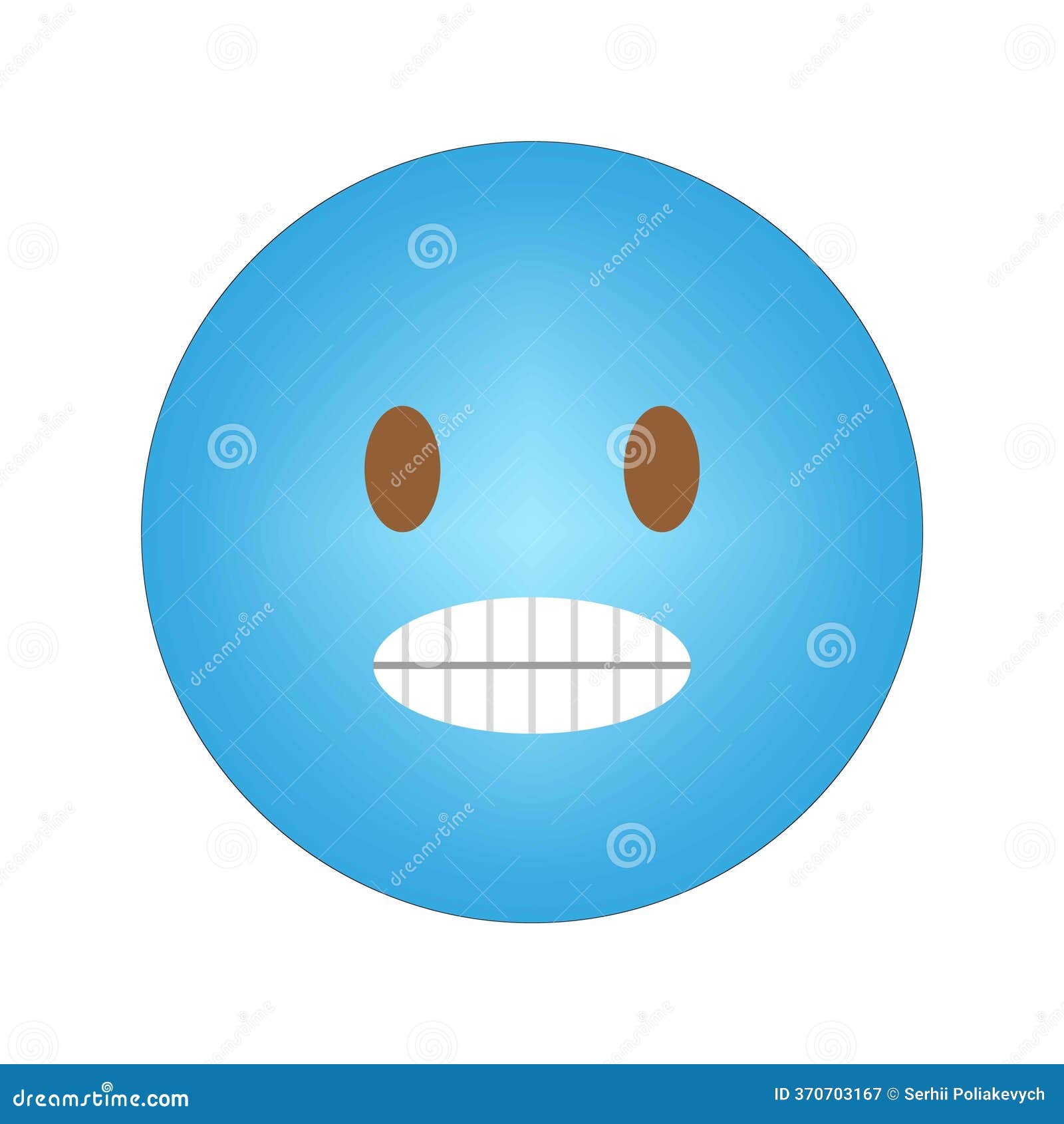Blue Emoji Kissing Vector Illustration | CartoonDealer.com #283983014