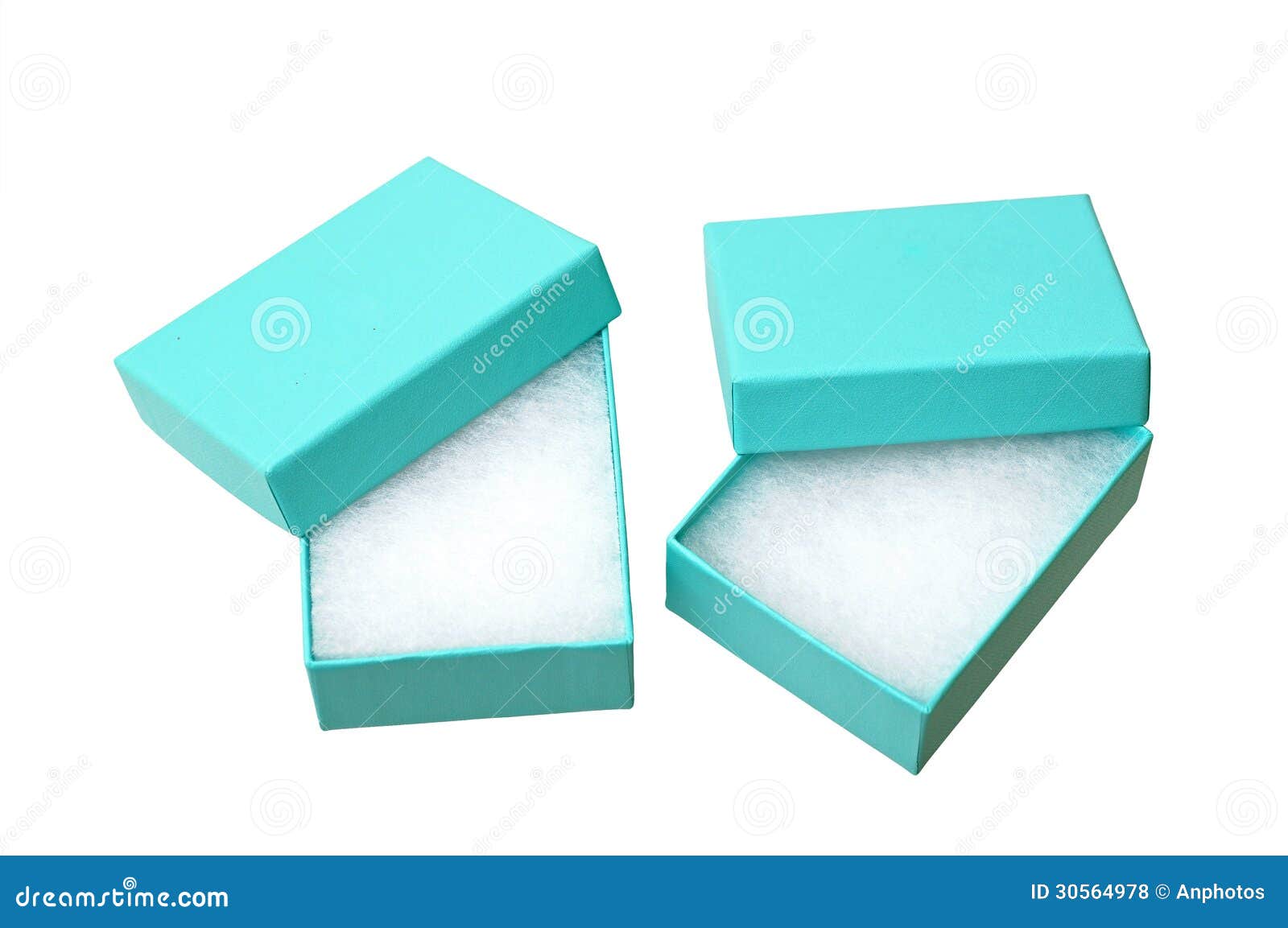 Blue empty gift boxes stock photo. Image of blue, xmas - 30564978