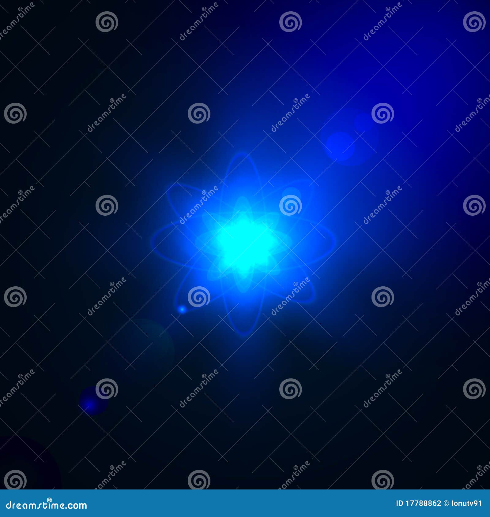 Blue energy form stock illustration. Illustration of read - 17788862
