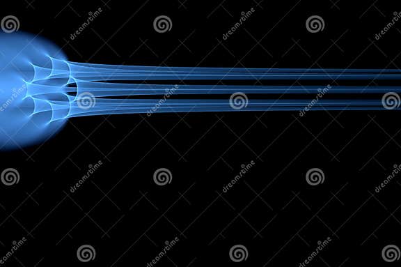 Blue energy pulse stock illustration. Illustration of color - 3529947
