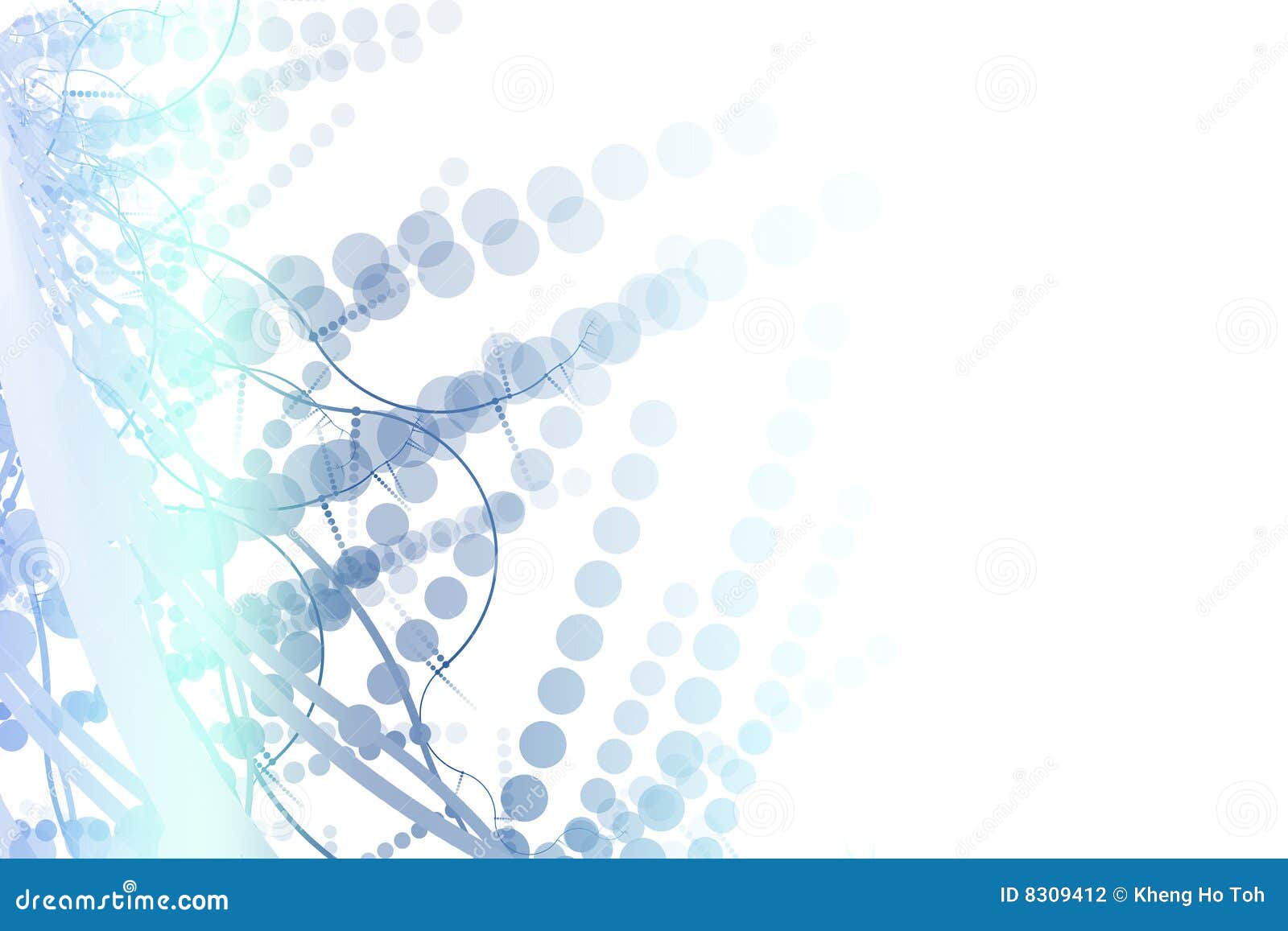 Blue Entertainment Abstract Billboard Background Stock Illustration ...