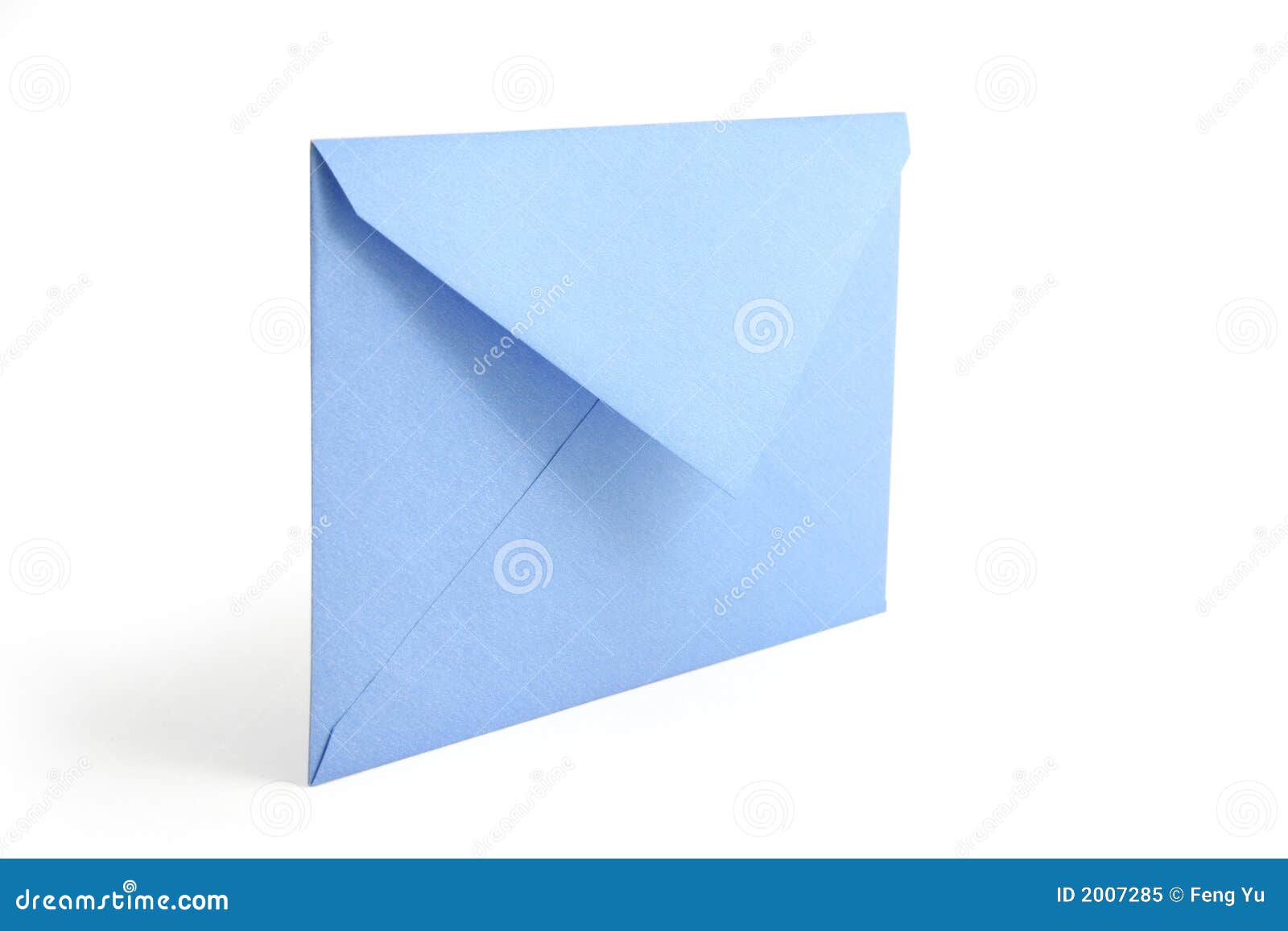 Blue envelope stock image. Image of information, post - 2007285