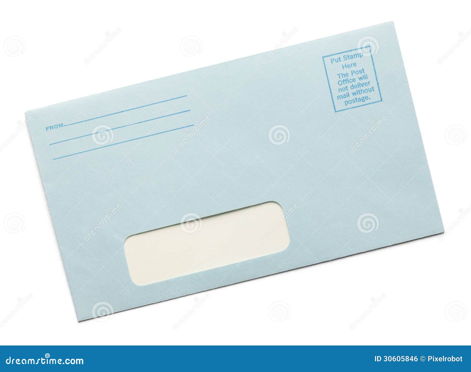 Blue Envelope Stock Photography | CartoonDealer.com #30605846