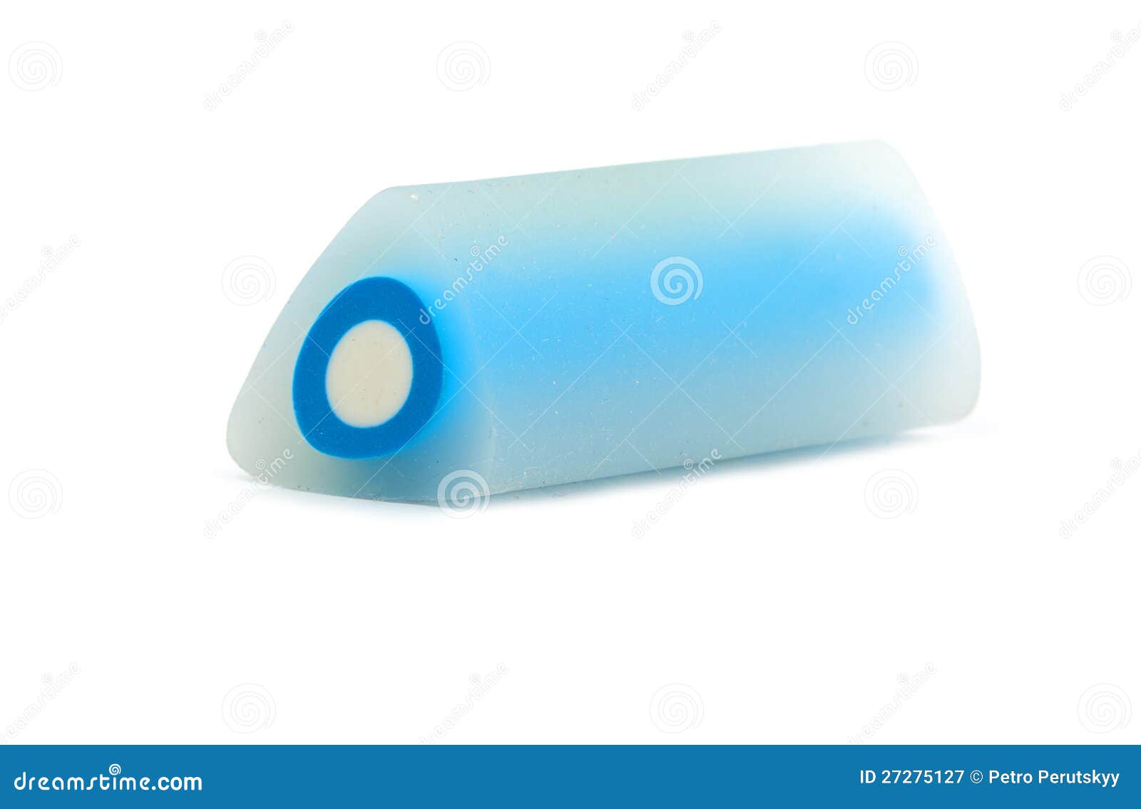 Blue eraser stock image. Image of school, rubber, blue - 27275127