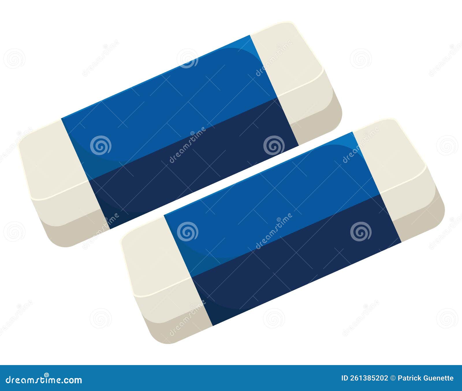 Red And Blue Eraser School Education Logo Design. Erasing Tool Vector ...