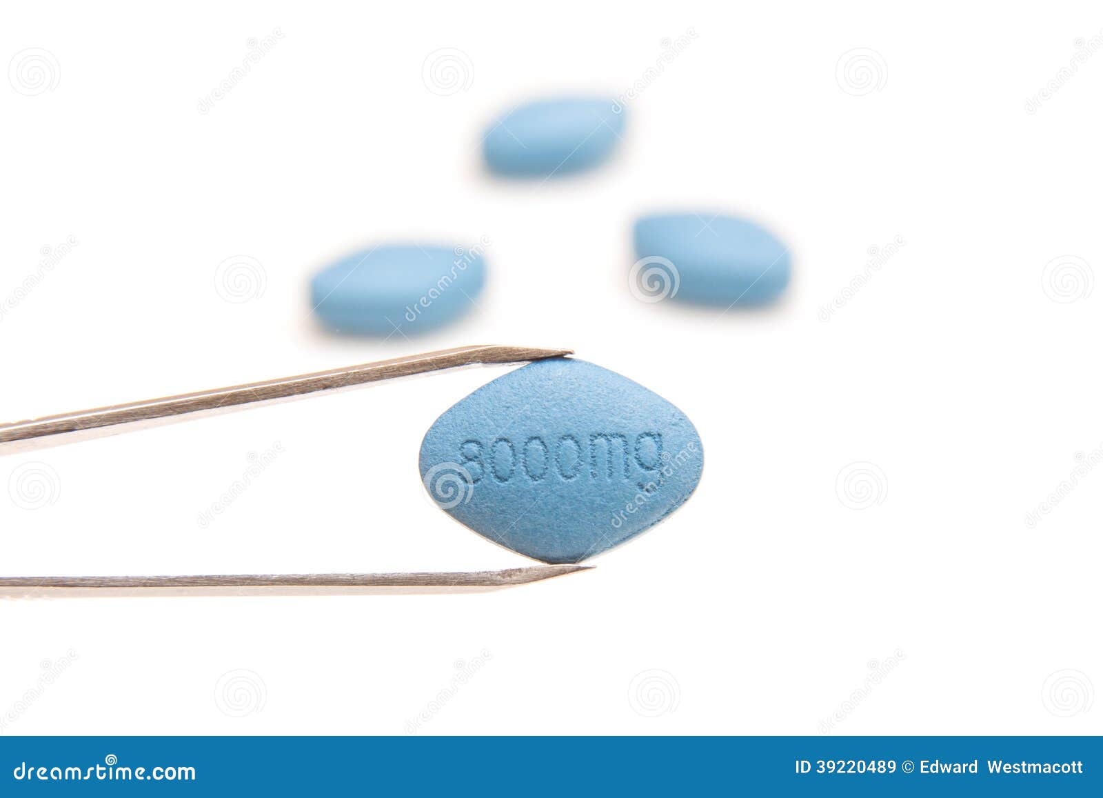 Blue Erectile Dysfunction Pills Stock Image - Image of drugs, pill ...