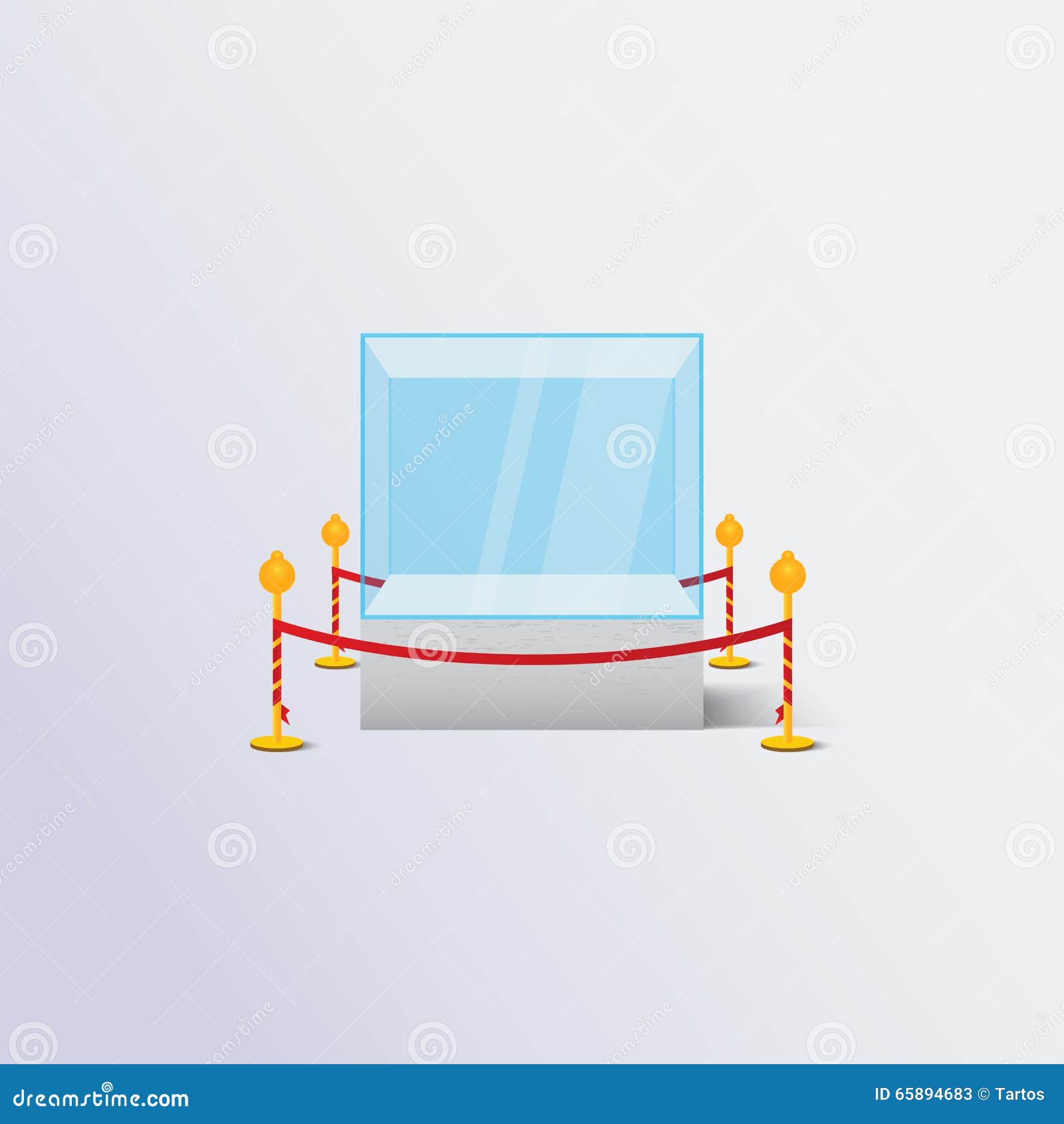 Blue exhibition showcase. stock vector. Illustration of presentation ...