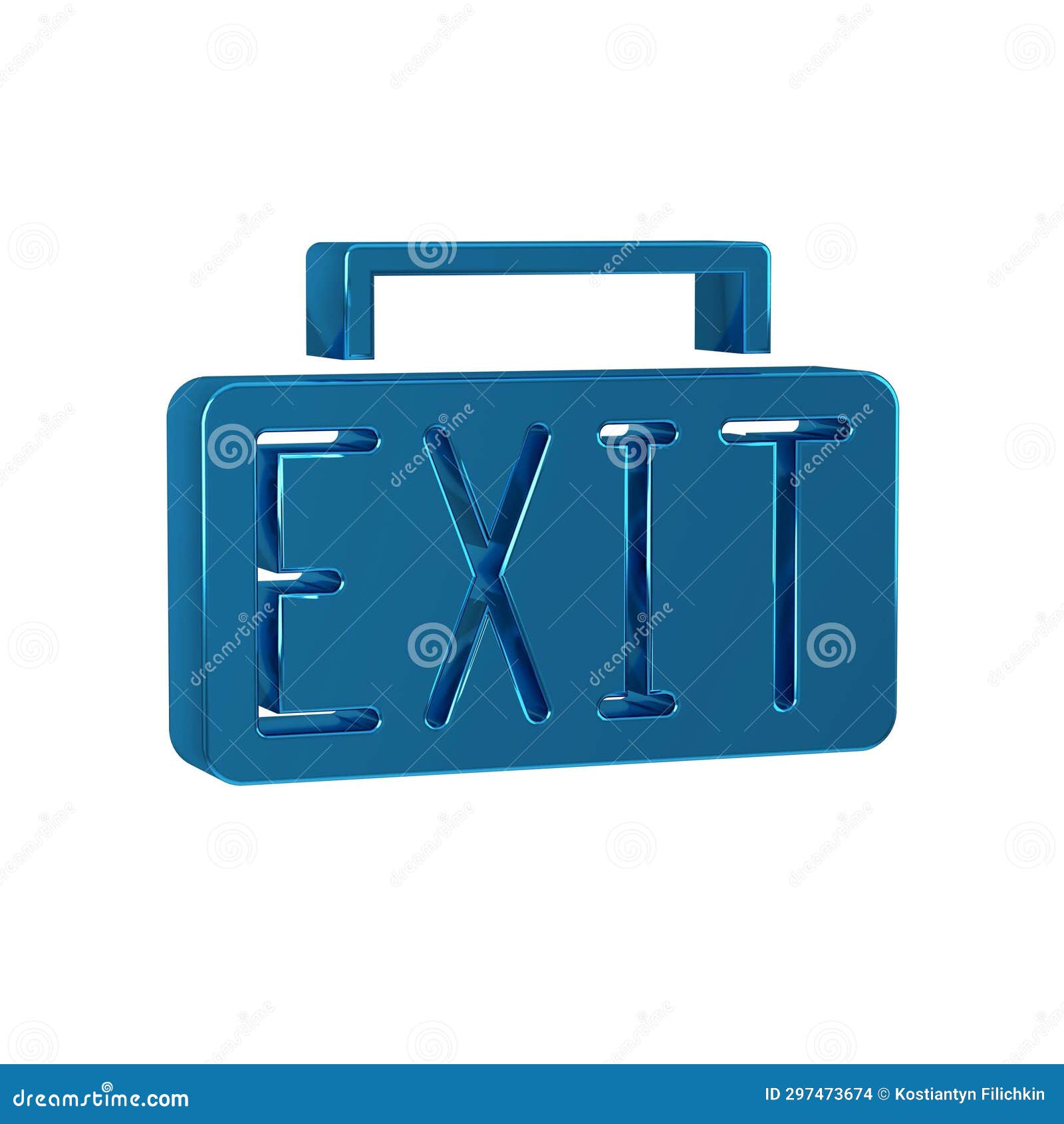 Exit Transparent Icon. Exit Symbol Design From Hotel Collection. Vector ...