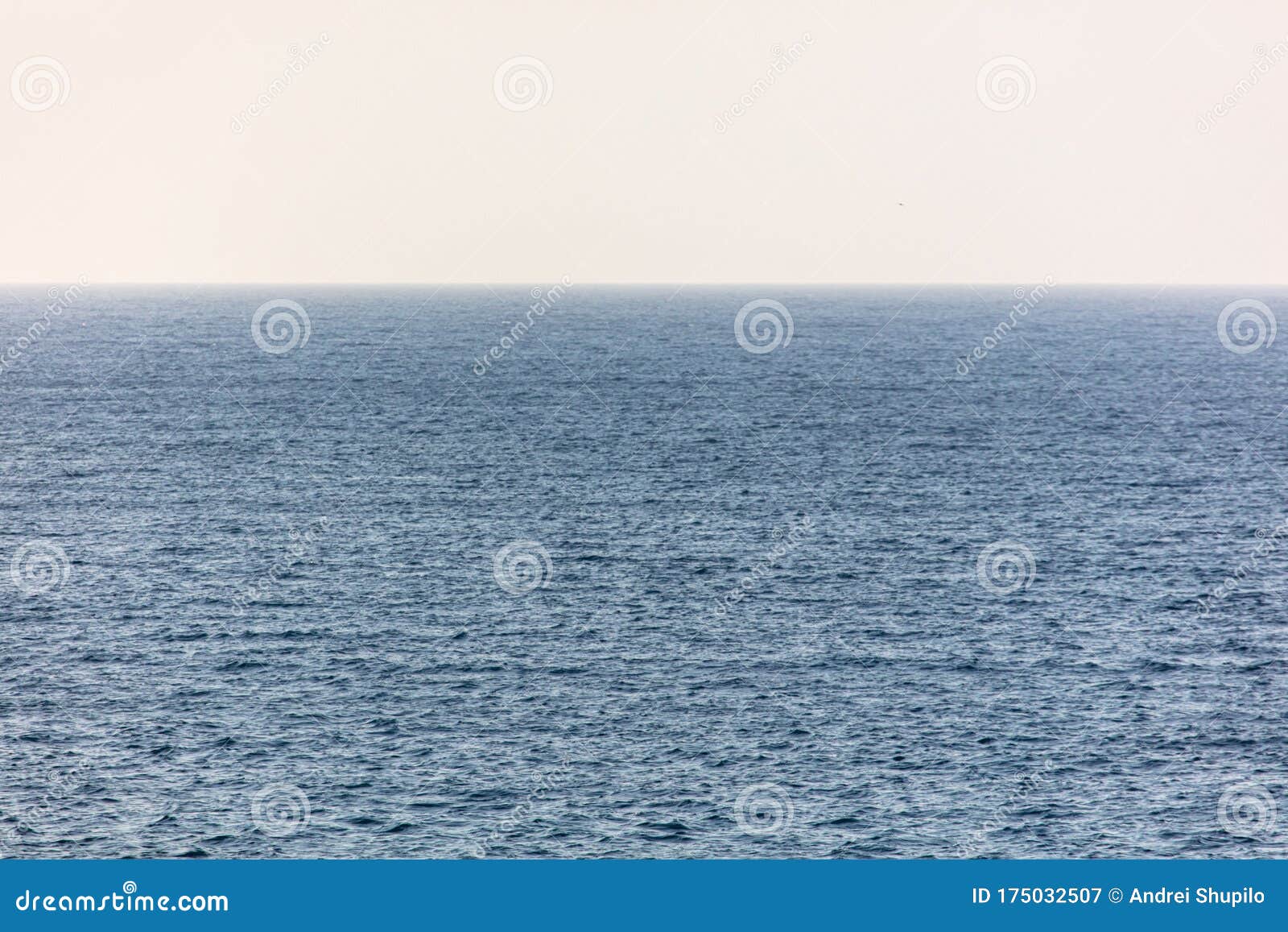 Blue Expanse of Water at Sea As Abstract Background Stock Image - Image ...