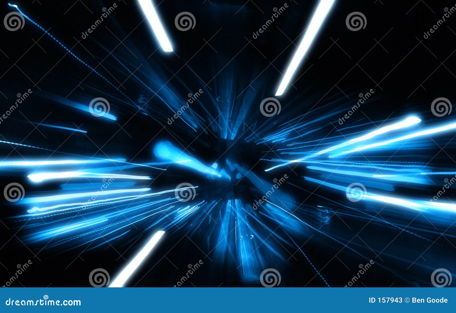 Blue Explosion stock illustration. Illustration of explode - 157943