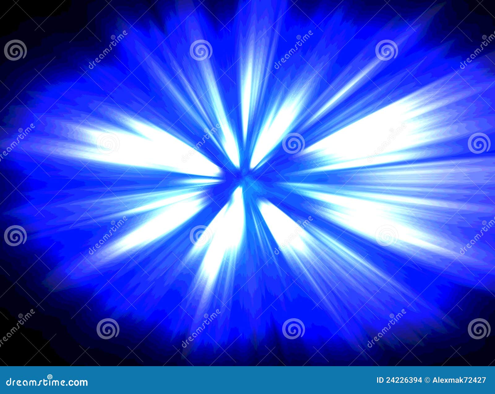 Blue explosion stock illustration. Illustration of apocalypse - 24226394