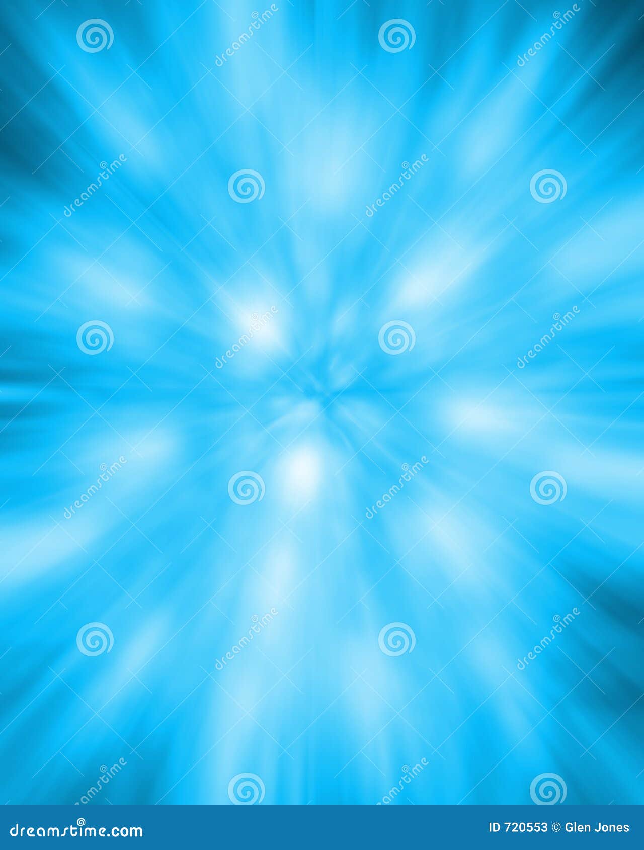 Blue explosion stock illustration. Illustration of digital - 720553