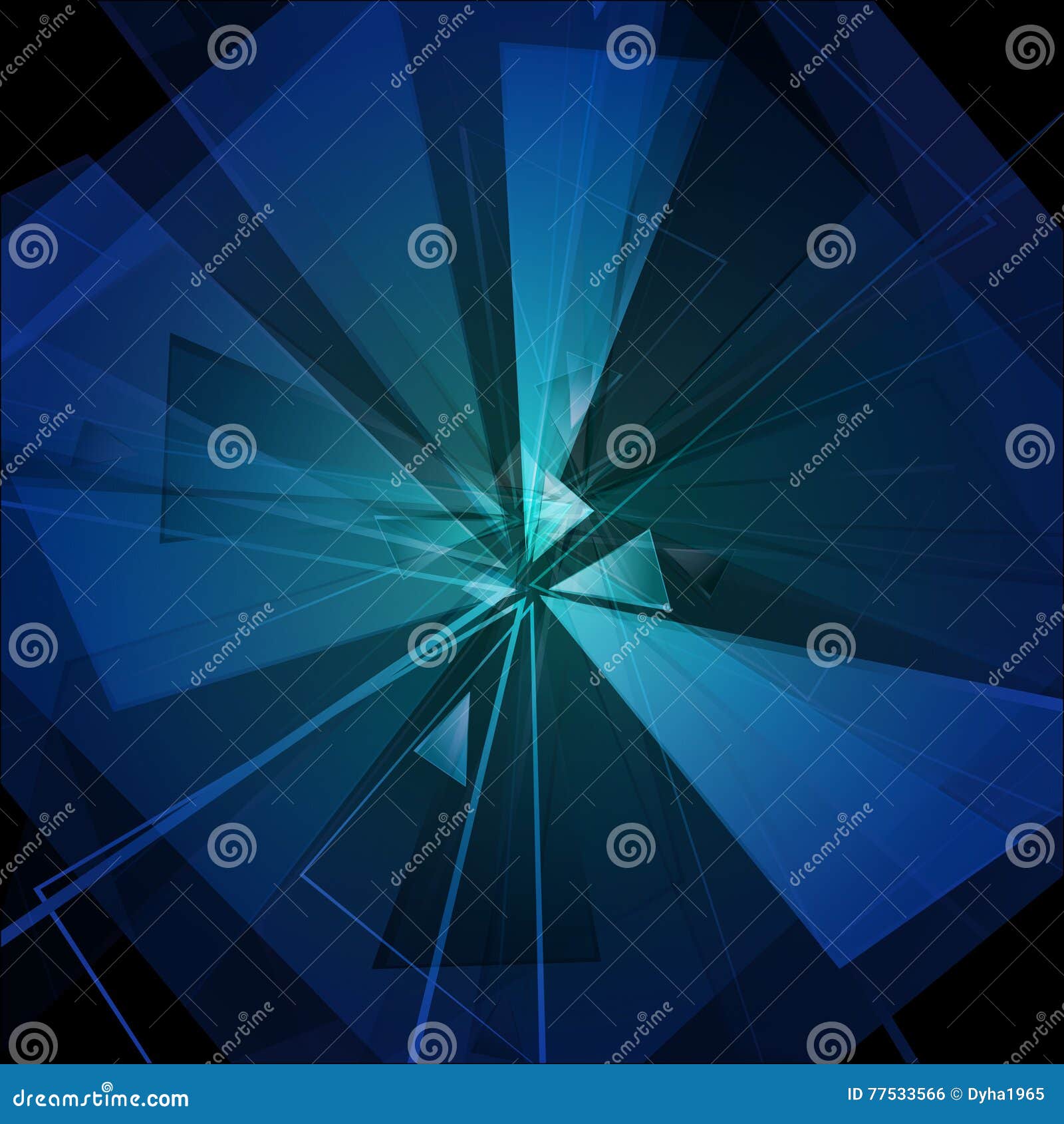 Blue explosion 03 stock vector. Illustration of fuse - 77533566