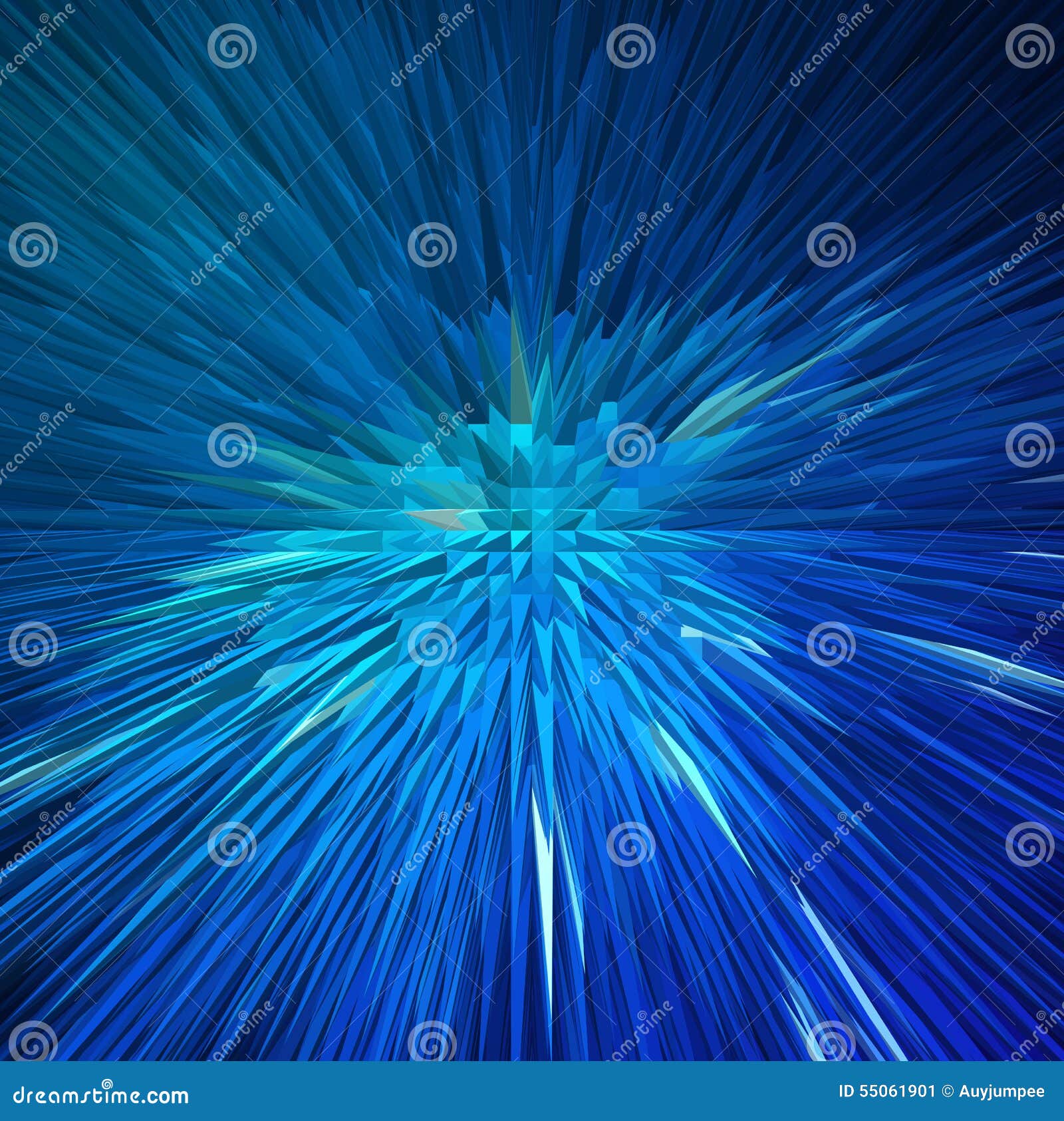 Blue Extrude Geometric Abstract Background for Technology Stock ...