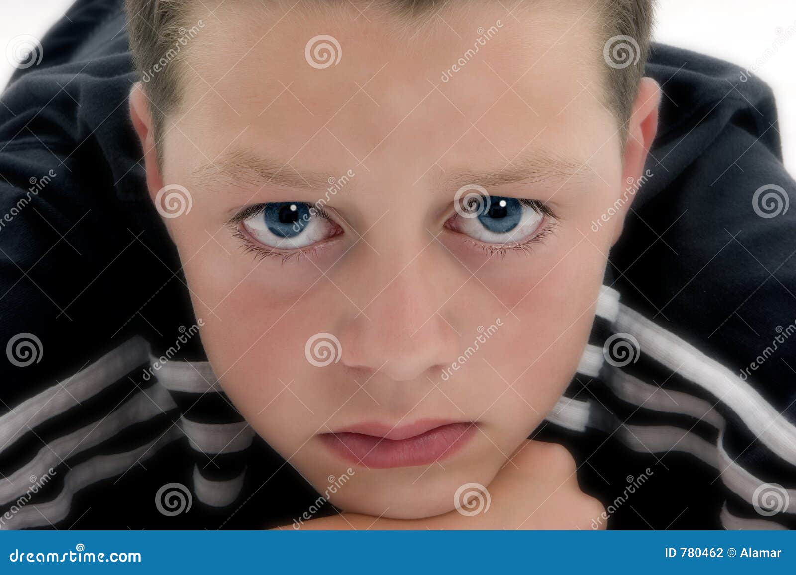 Blue Eyed Boy stock photo. Image of stare, turn, turning - 780462