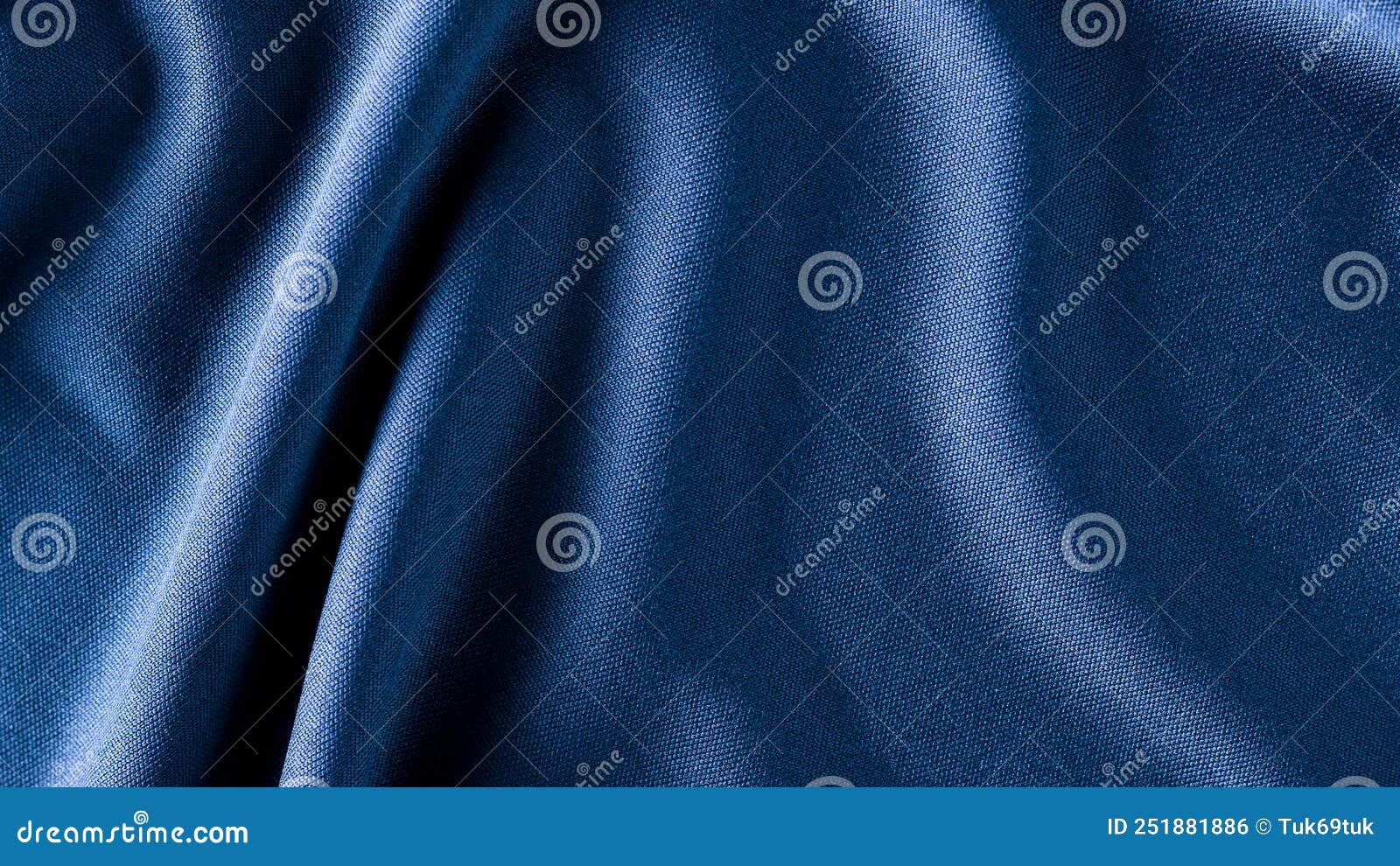 Blue Fabric Cloth Background Texture Stock Photo - Image of soft ...
