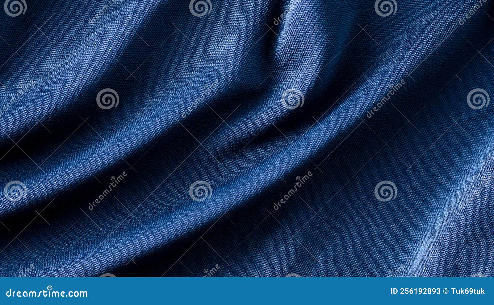 Blue Fabric Cloth Background Texture Stock Image - Image of background ...