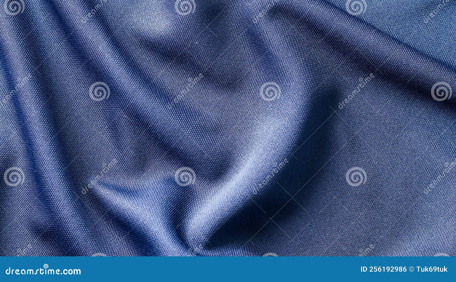 Blue Fabric Cloth Background Texture Stock Photo - Image of textile ...
