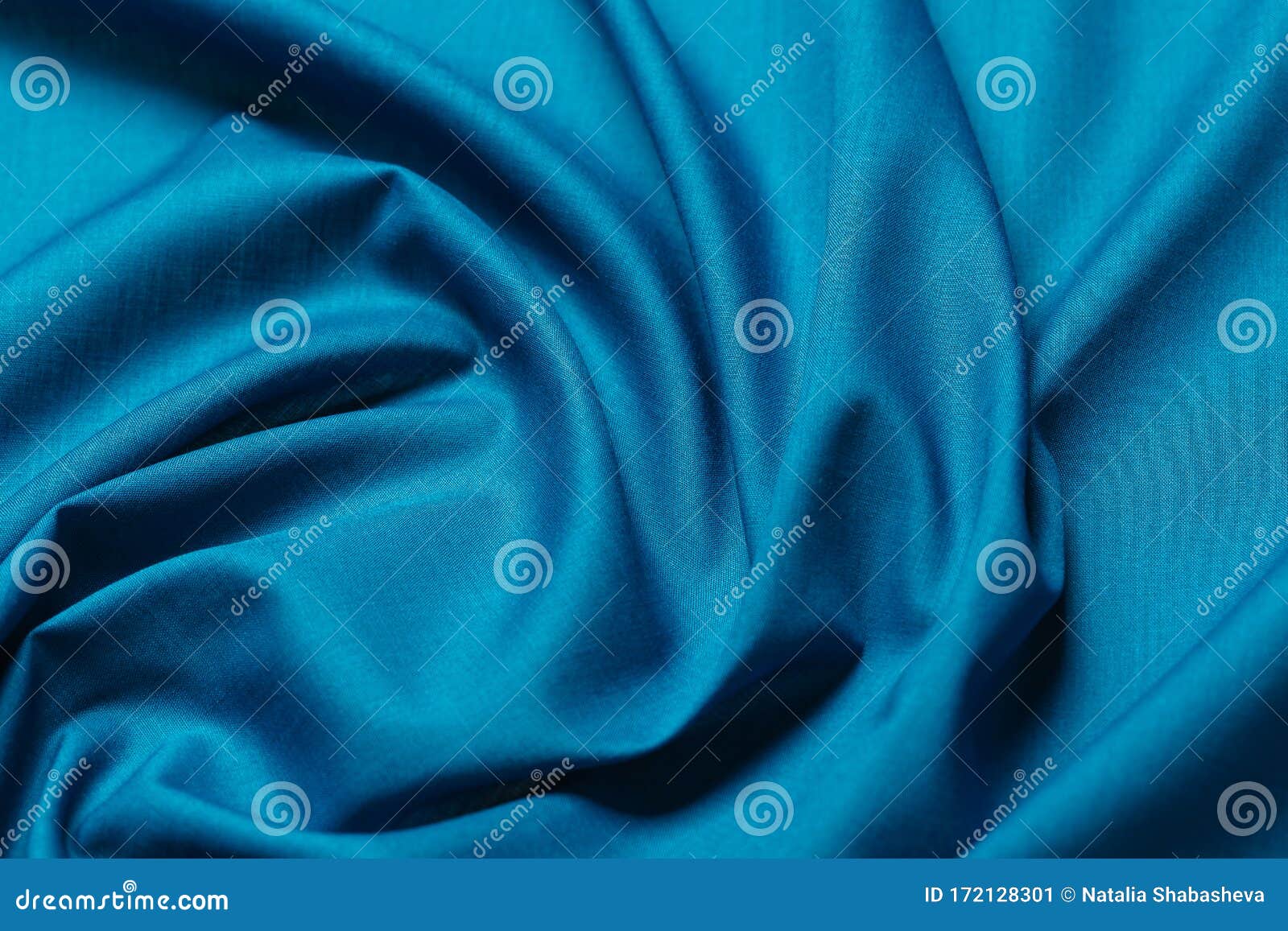 Blue Fabric Cloth Texture. Abstract Texture Background with Soft Waves ...