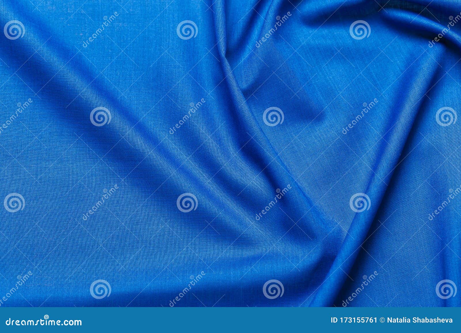 Blue Fabric Cloth Texture. Abstract Texture Background with Soft Waves ...