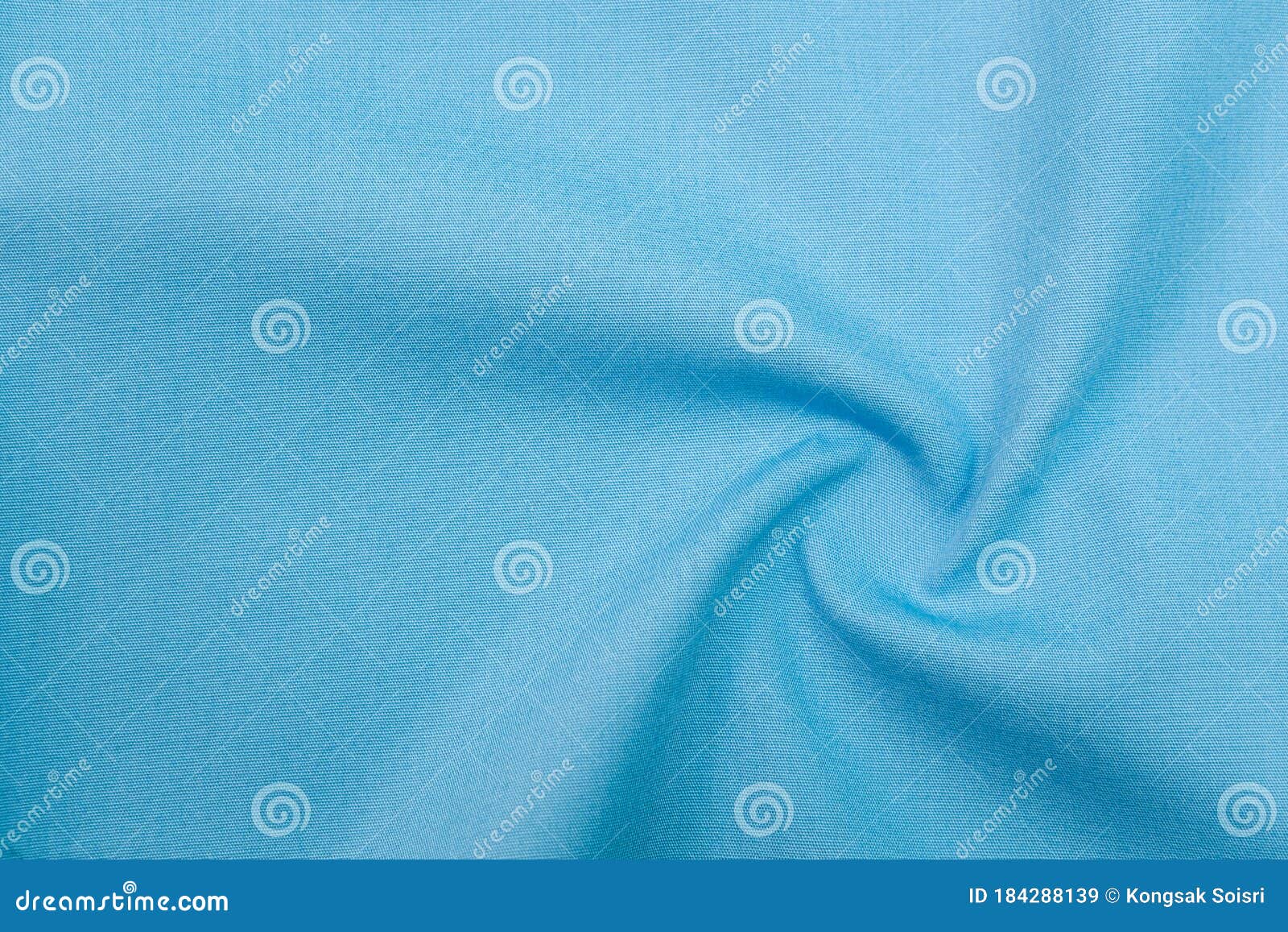 Blue Fabric Cotton Texture for Background Stock Image - Image of color ...