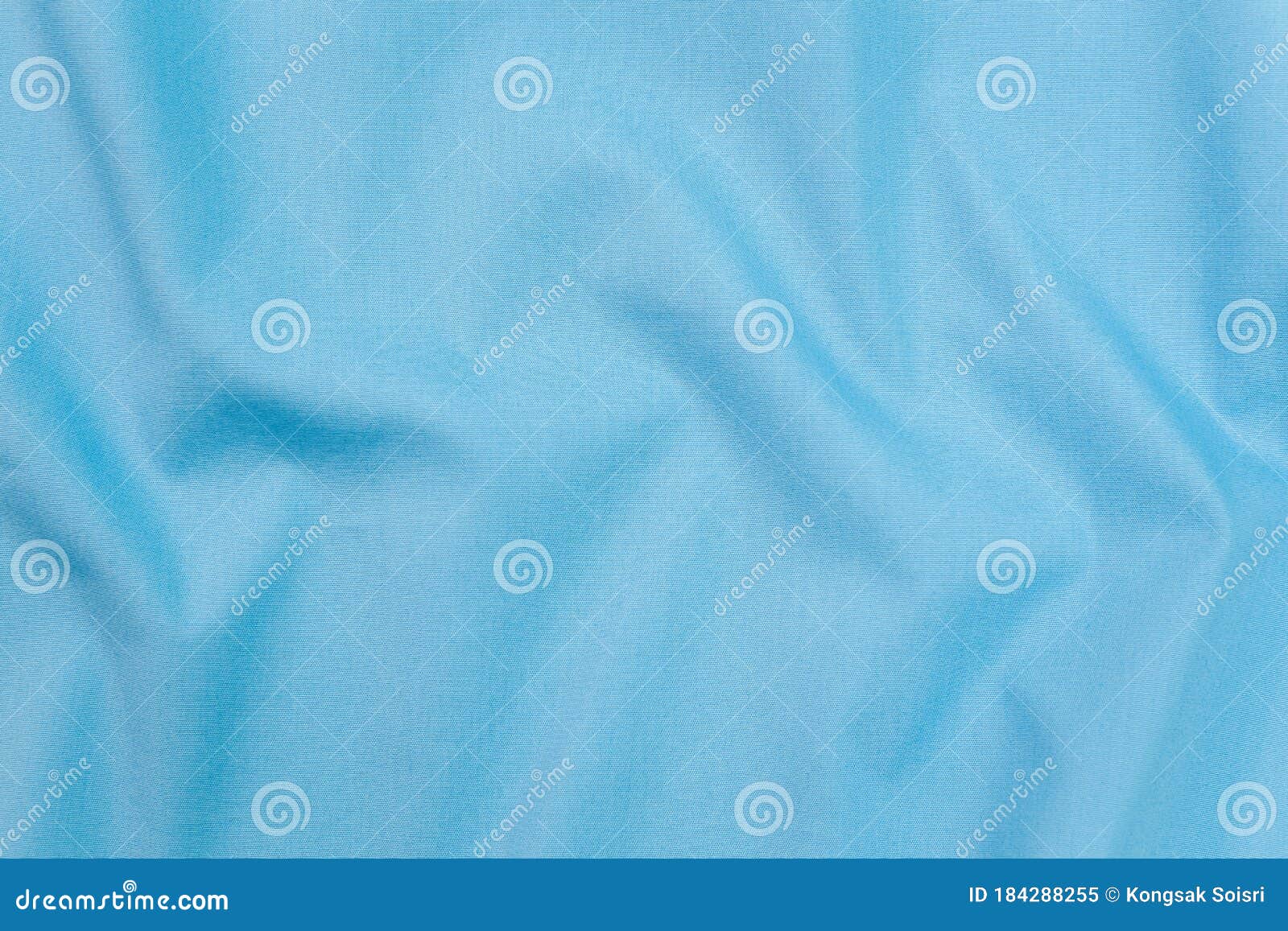 Blue Fabric Cotton Texture for Background Stock Image - Image of bright ...