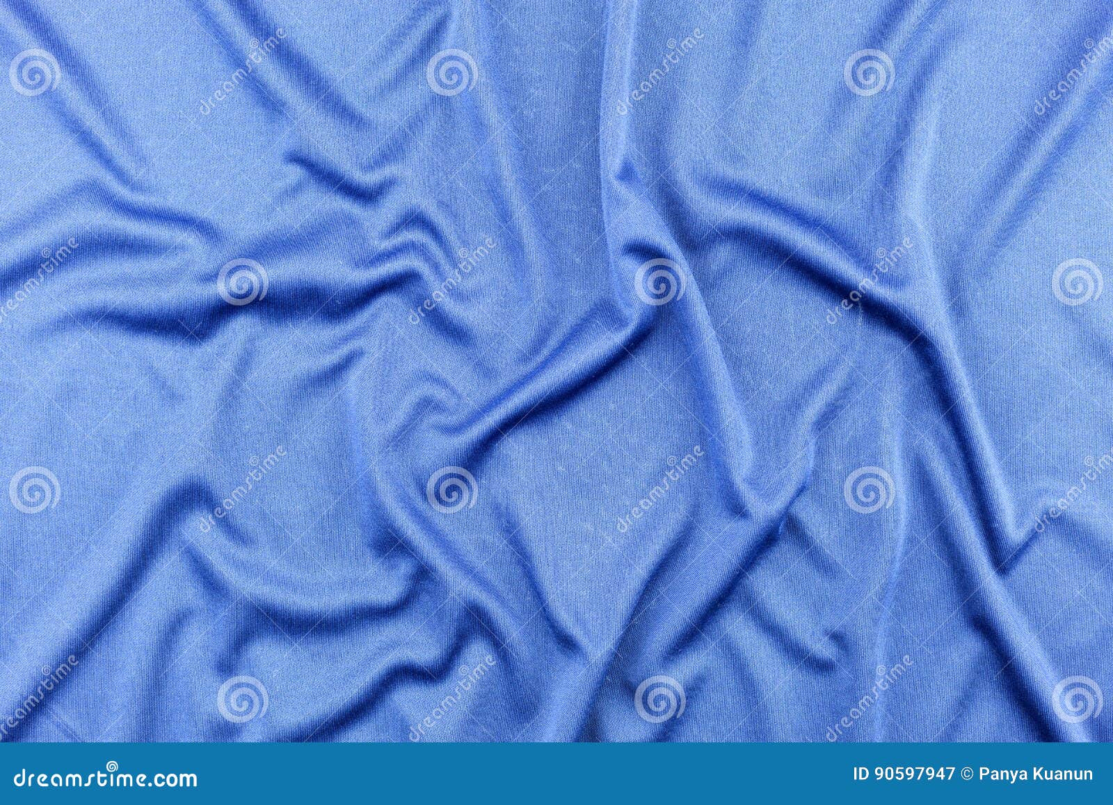 Blue Fabric Pattern for Background and Design. Stock Image - Image of ...