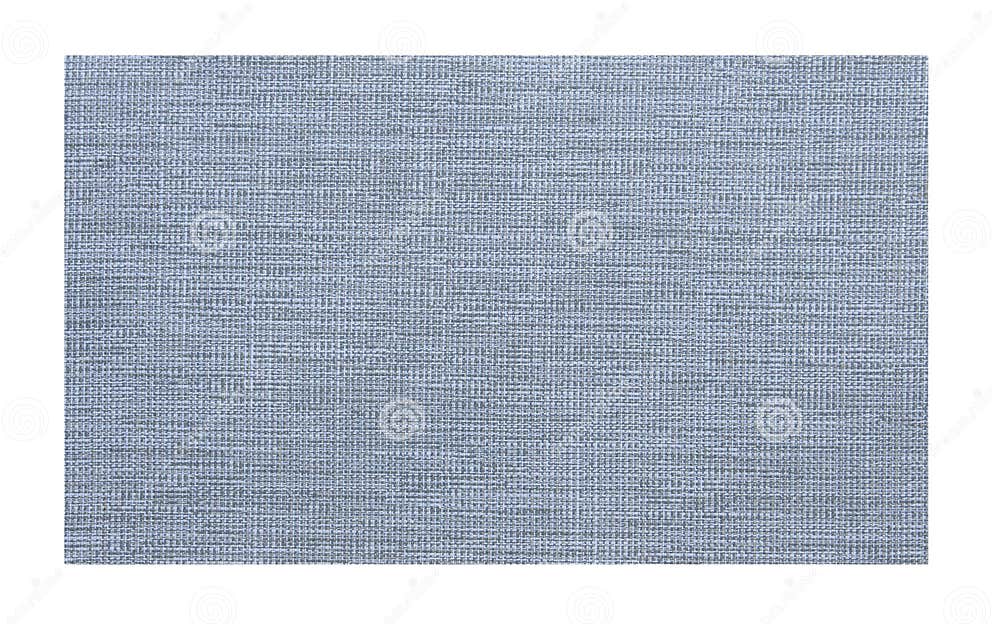 Blue Fabric Sample Isolated Stock Photo - Image of abstract, fashion ...