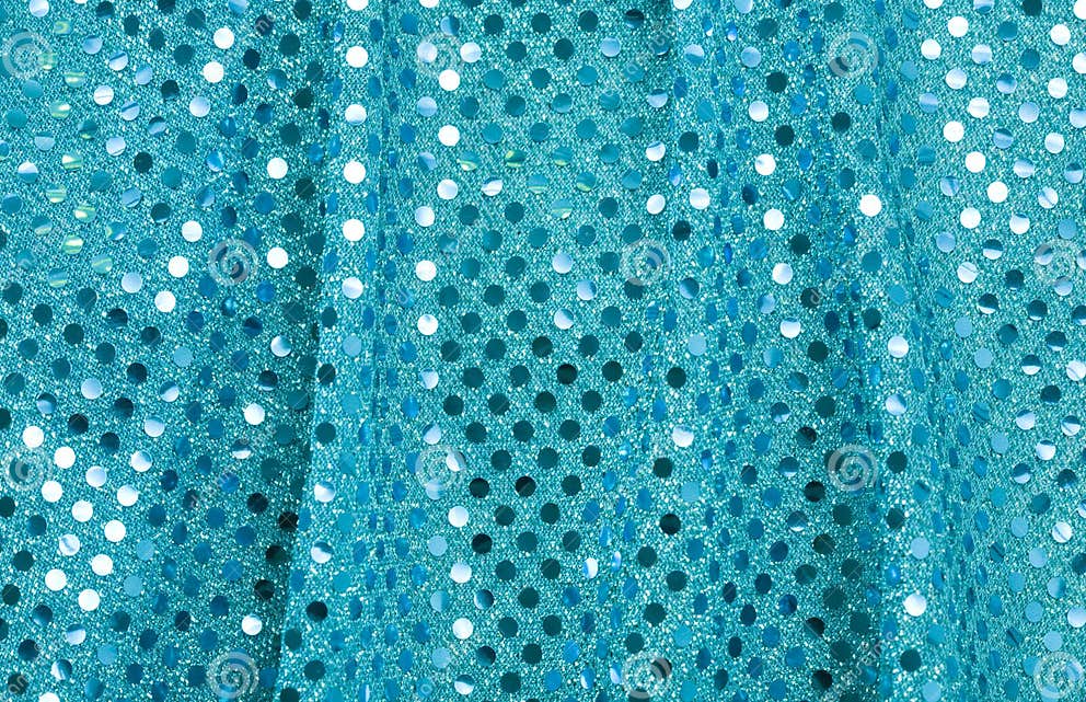 Blue Fabric with Spangles stock photo. Image of fabric - 11302160