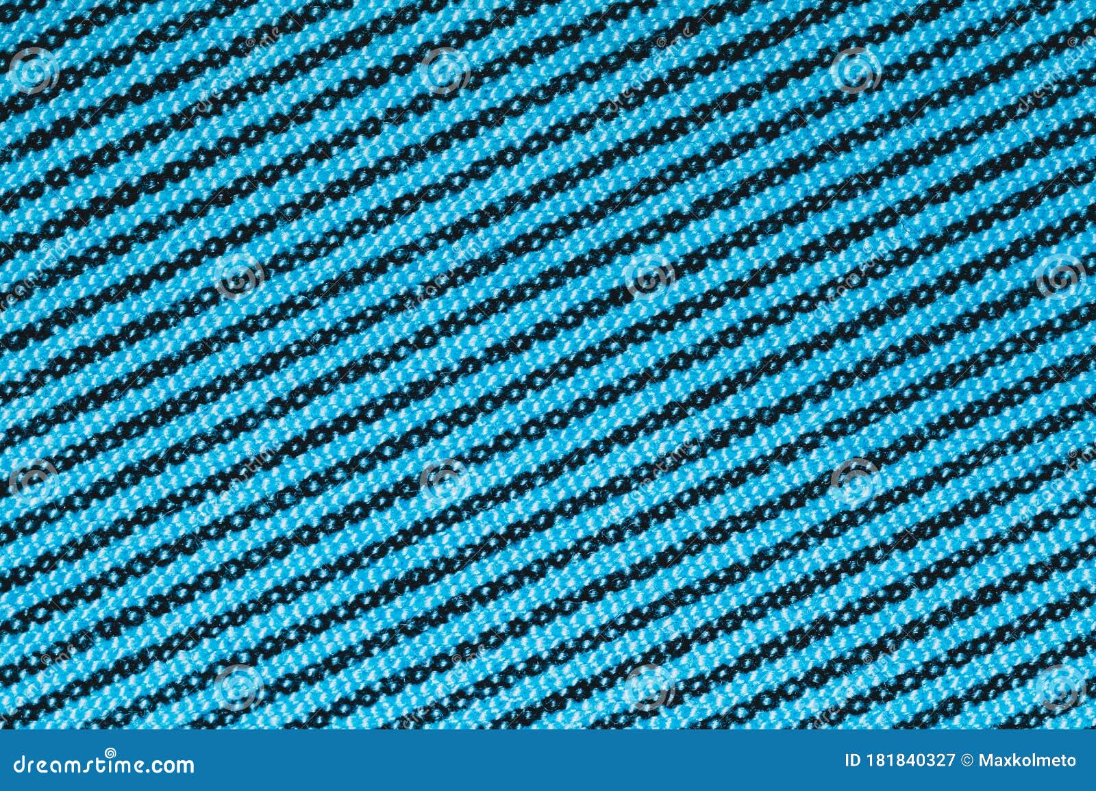 Blue Fabric Texture. Turquoise Textile Background. Piece of Cloth Close ...