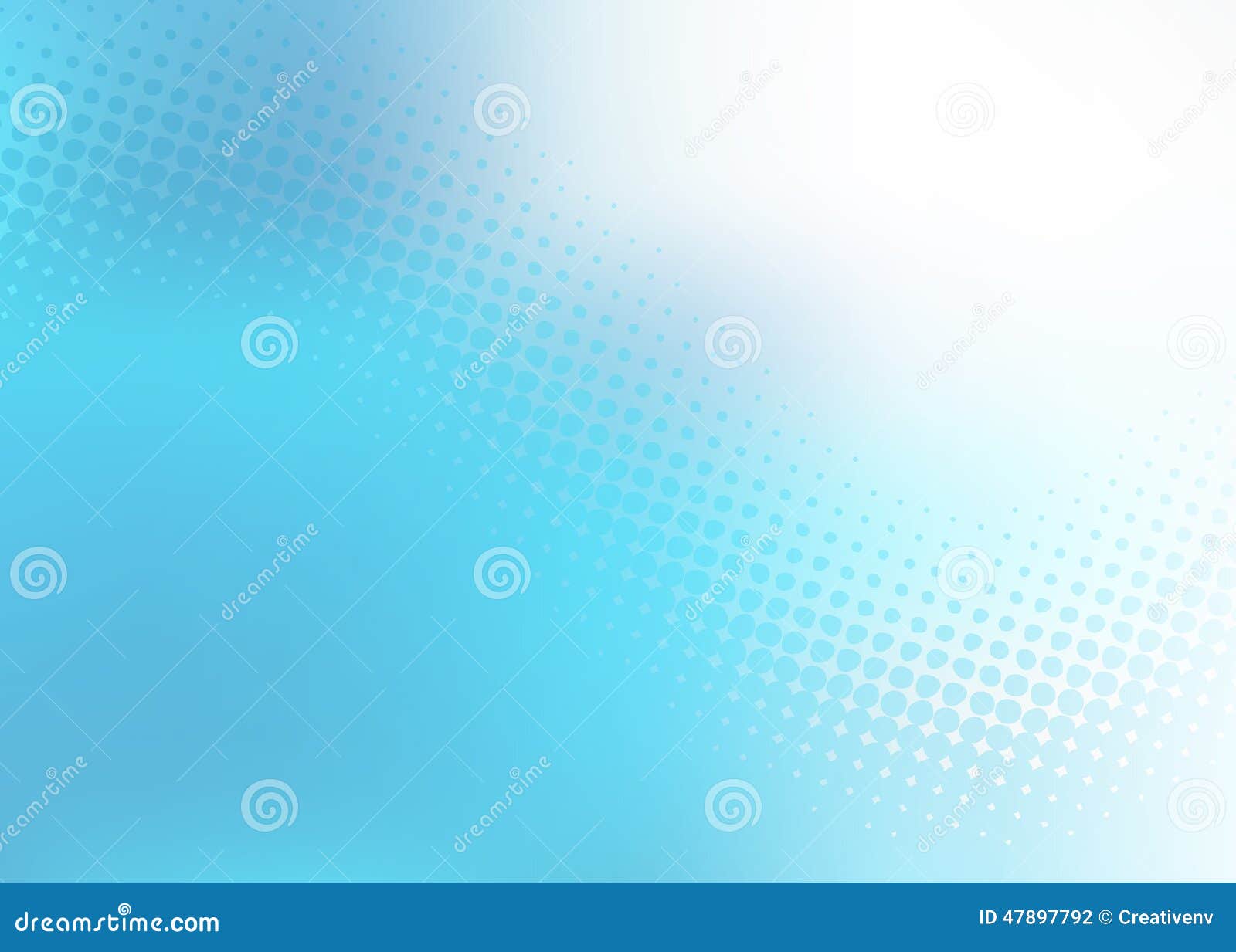 Blue fading to white stock illustration. Illustration of continuous ...