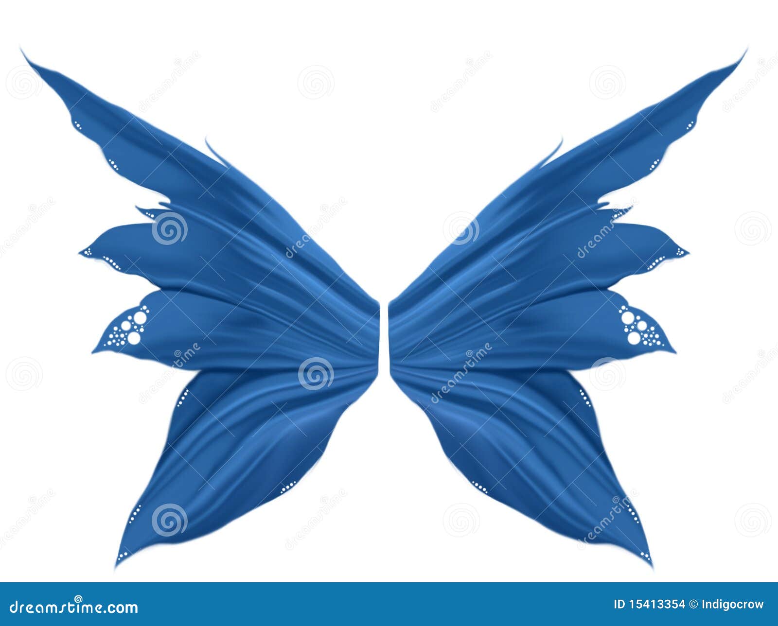 Blue Faery Wings Stock Photography | CartoonDealer.com #15413354