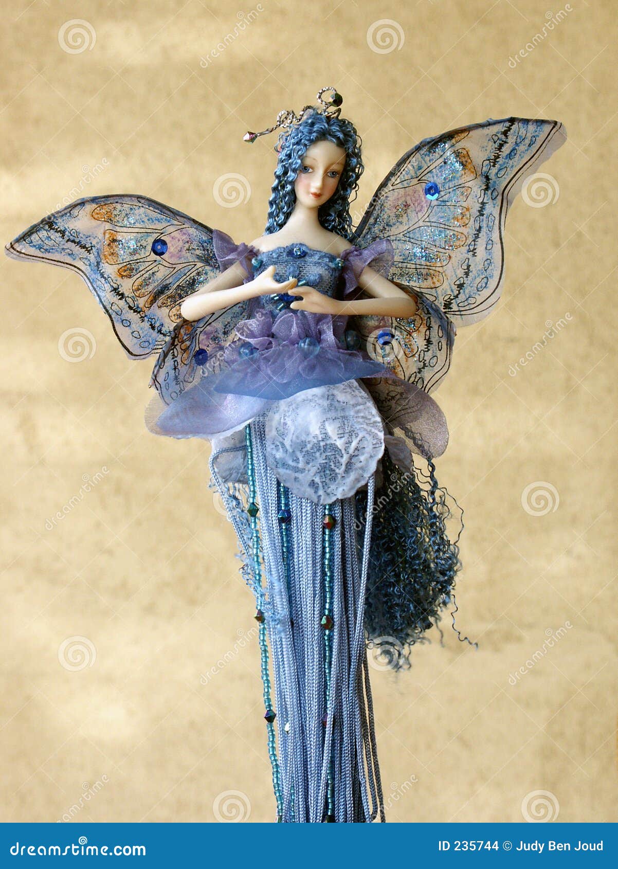 Blue fairy stock photo. Image of porcelain, blue, doll - 235744