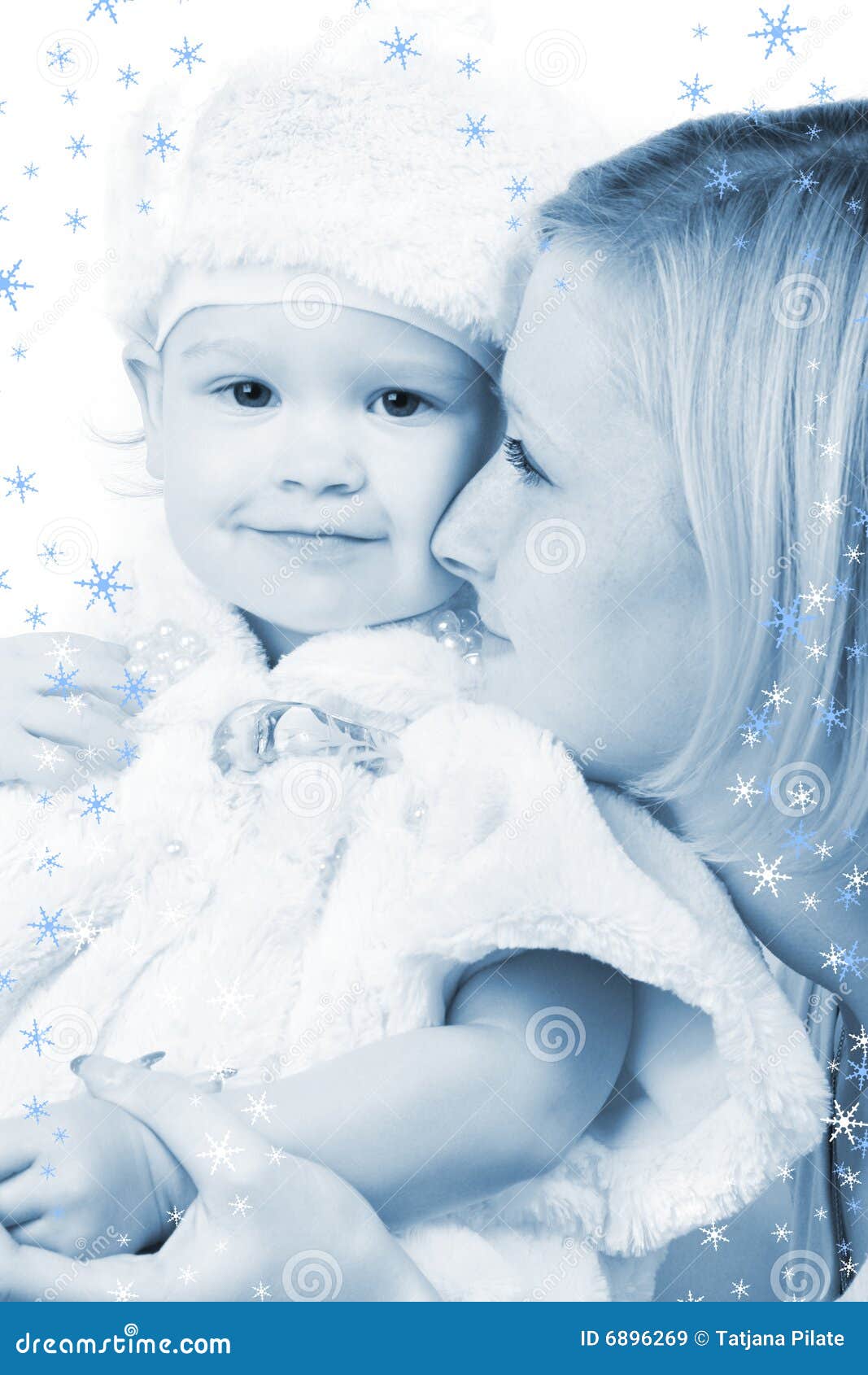 Blue family stock image. Image of blond, love, affectionate - 6896269
